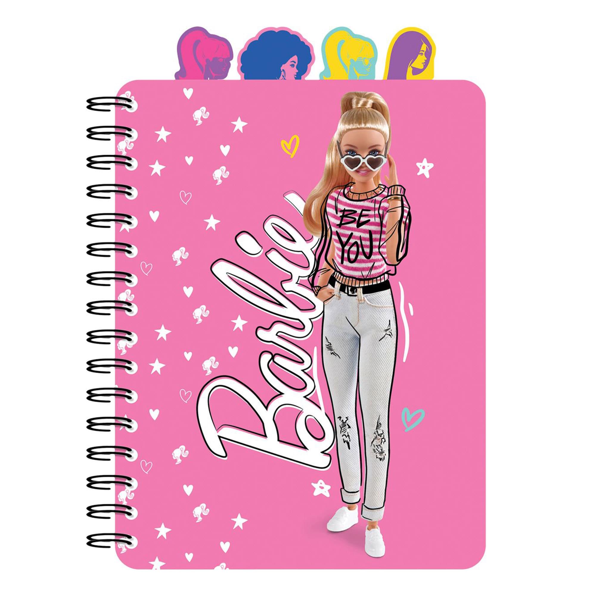 Barbie 4 Tab Journal | Free Shipping
