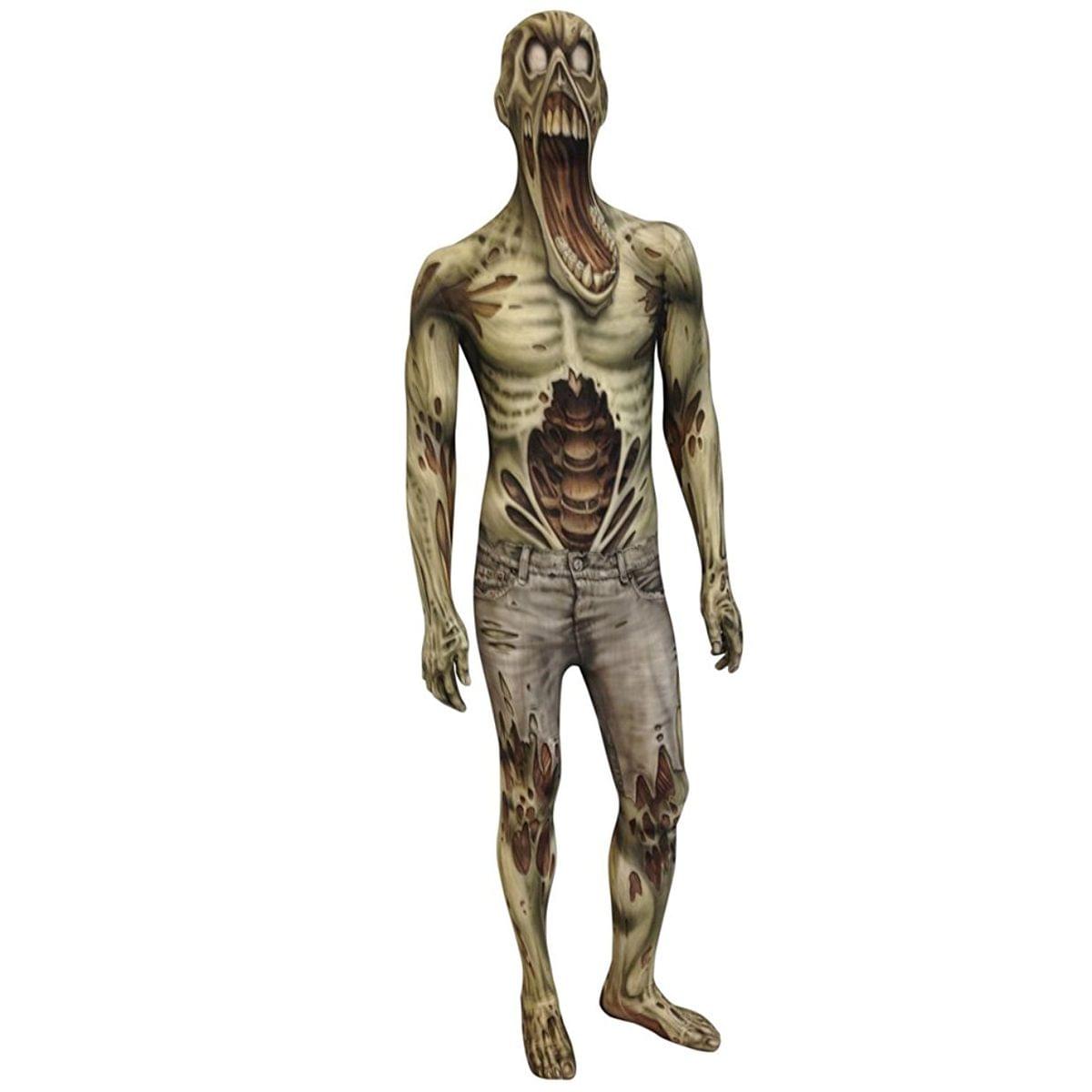 Zombie Morphsuit Costume Adult | Free Shipping