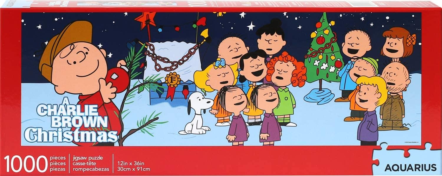 Charlie Brown Christmas 1,000 Piece Slim Puzzle | Free Shipping