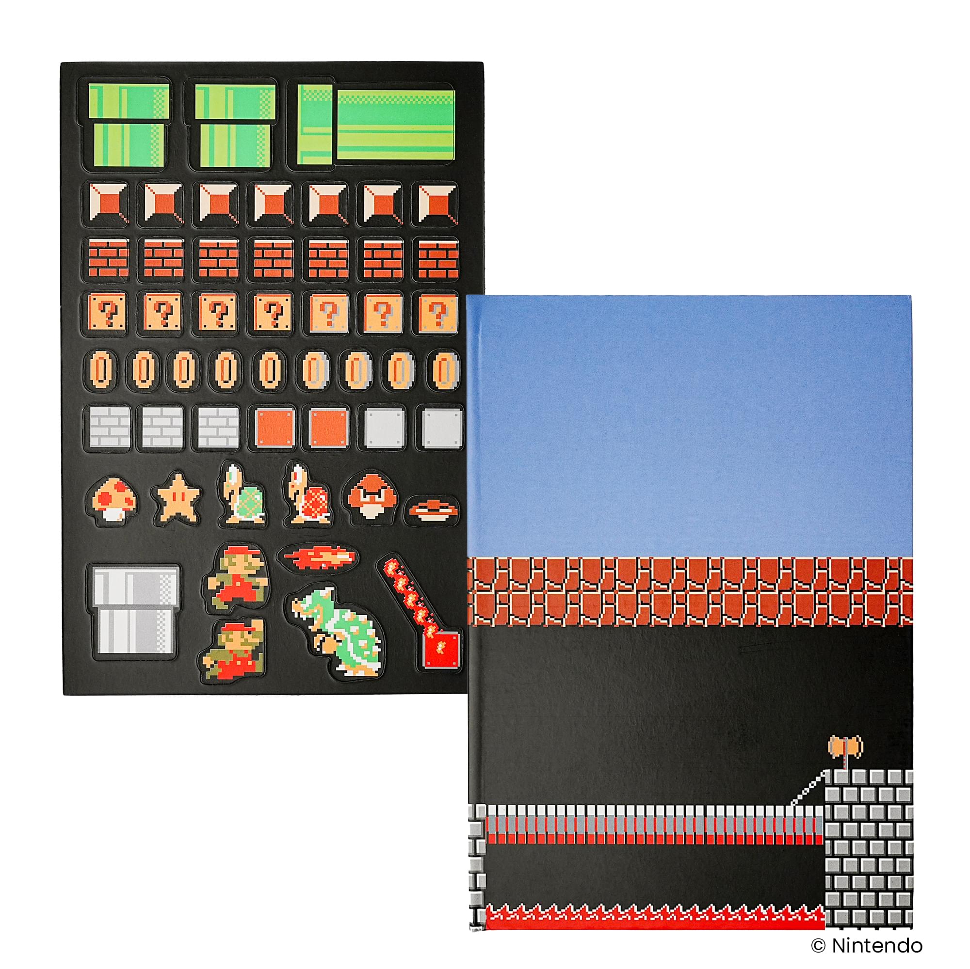 Super Mario Bros. Level Builder Magnetic Journal | Free Shipping