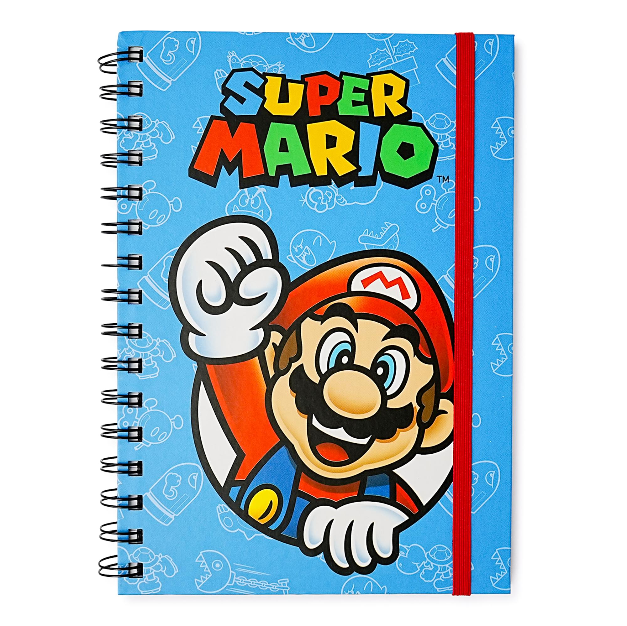 Super Mario Spiral Notebook | Free Shipping