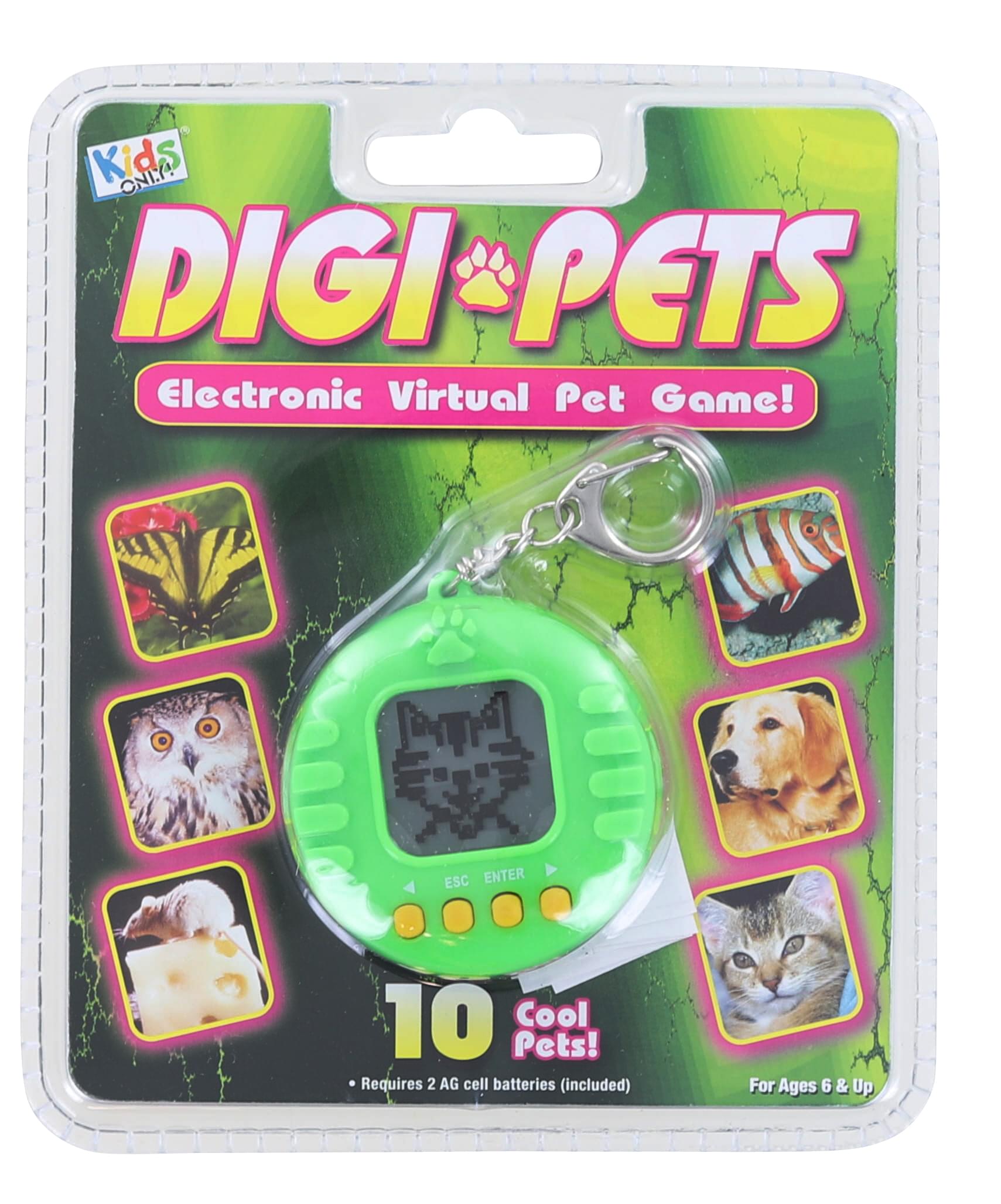 Digi Pets Electronic Virtual Pet Game | Green | Free Shipping