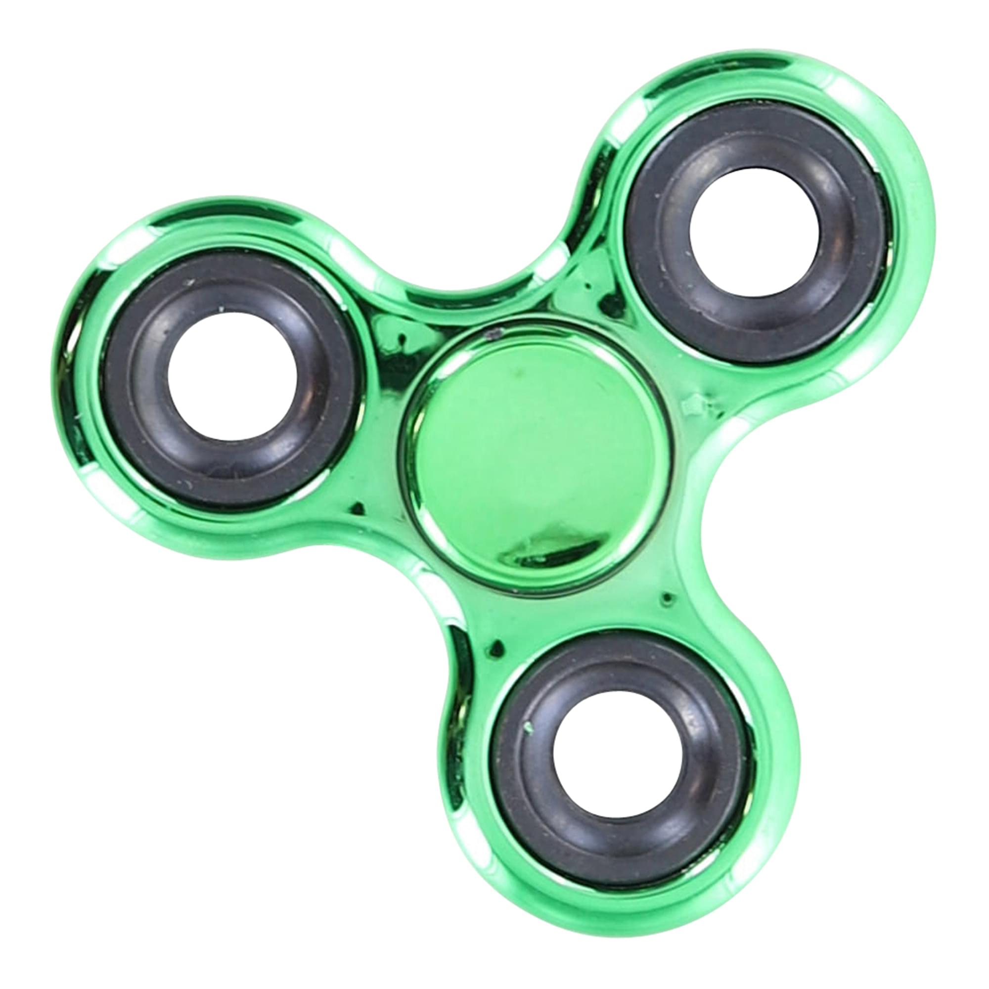 Metallic Fidget Spinner | Green | Free Shipping