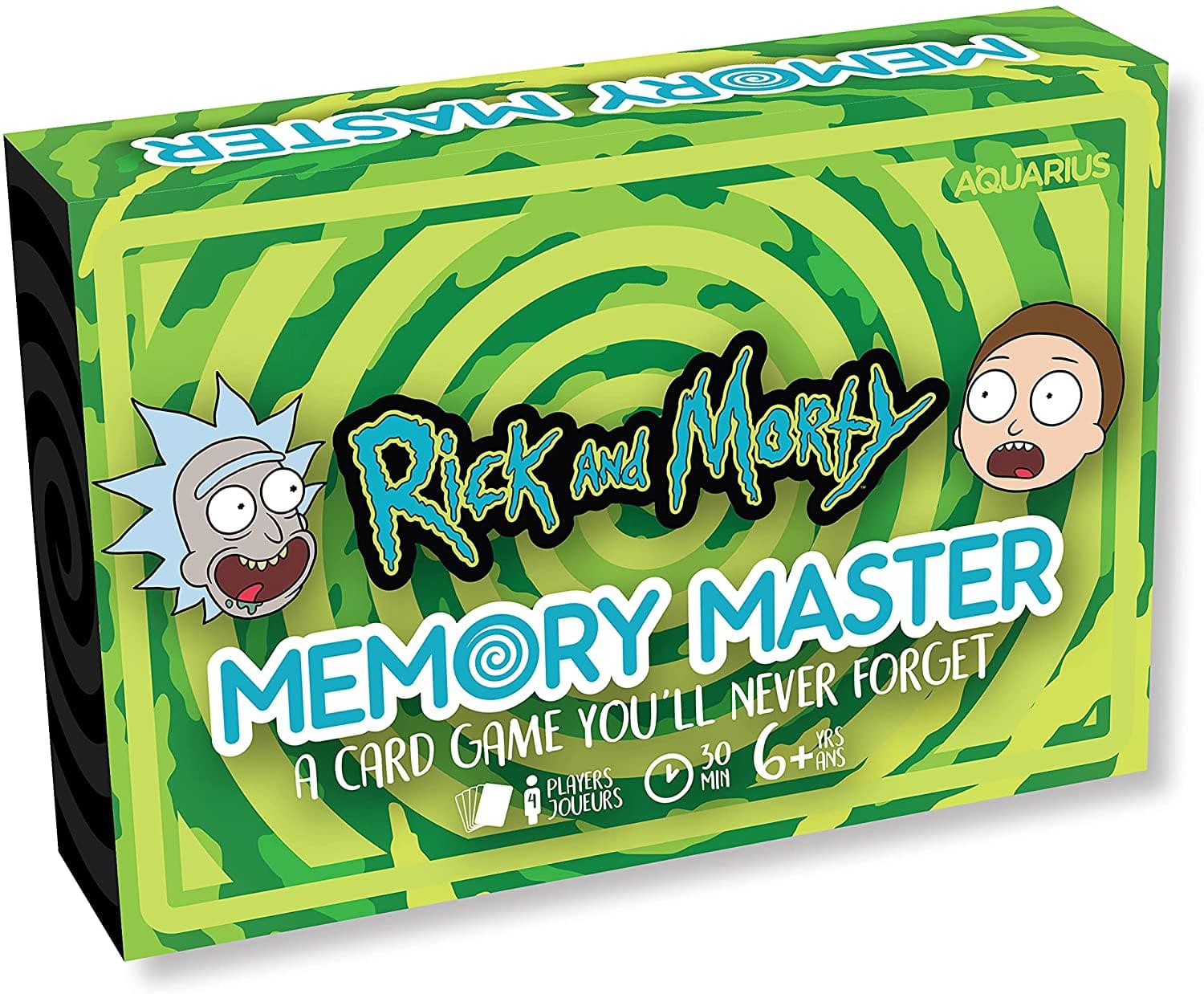 Rick and Morty Memory Master Game | 4 Players | Free Shipping