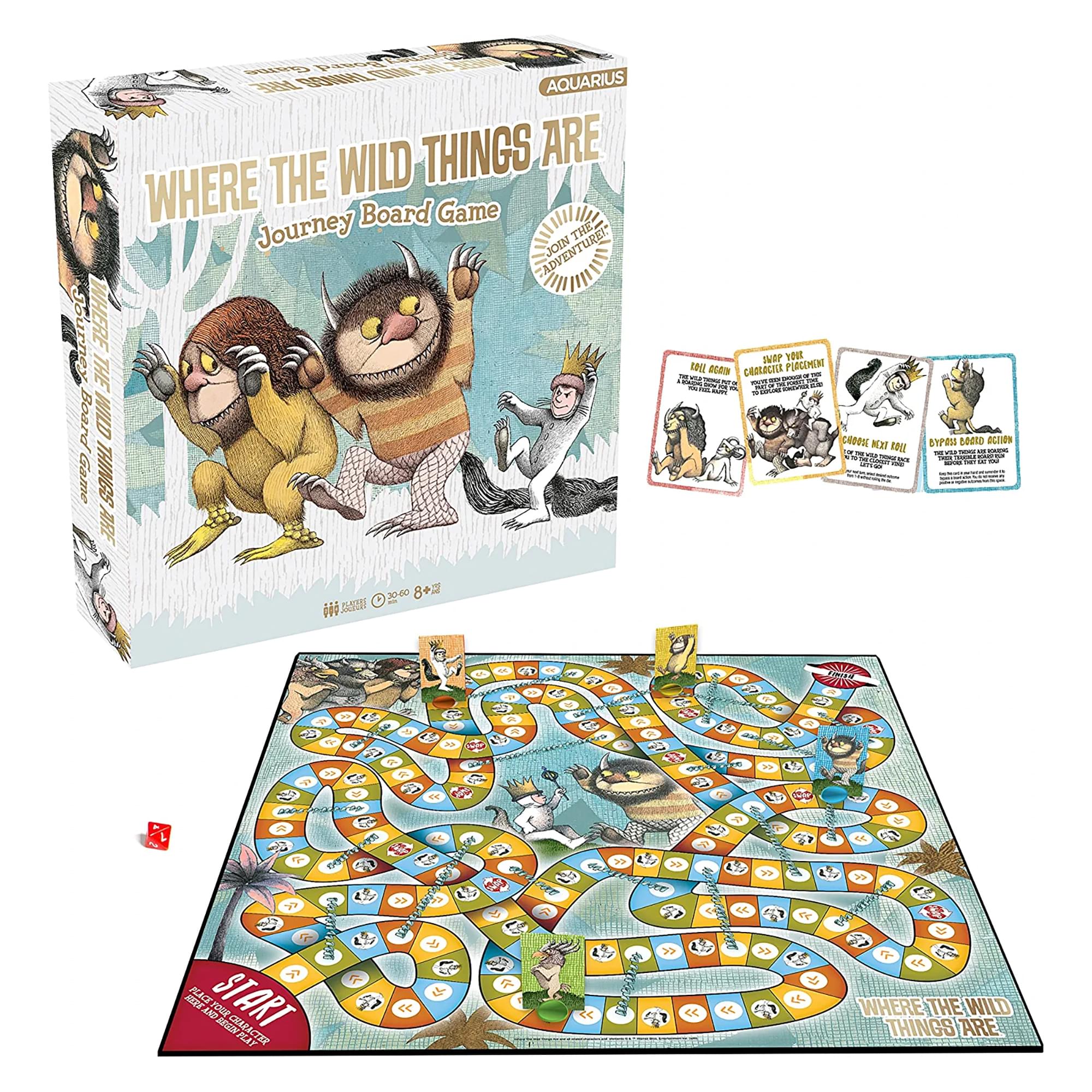 Where The Wild Things Are Journey Board Game | Free Shipping