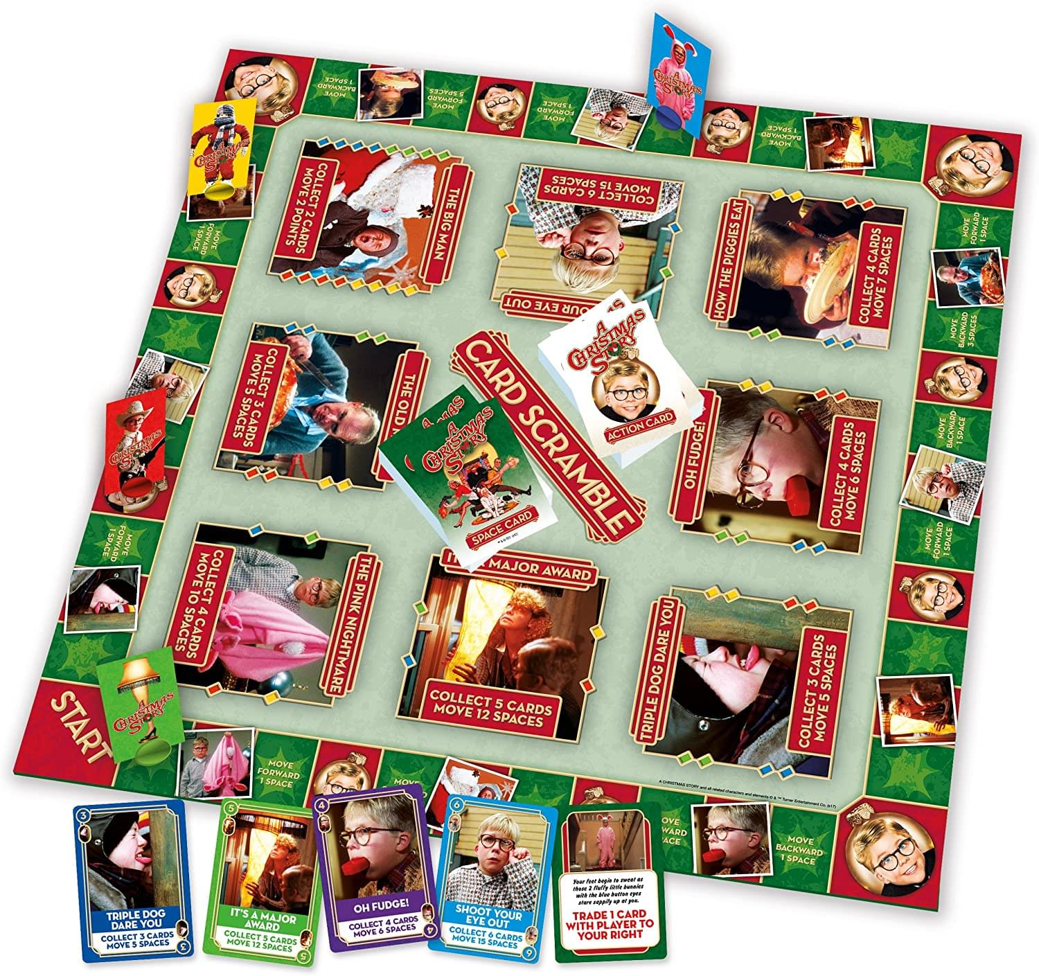 A Christmas Story Card Scramble Board Game Free Shipping A Christmas Story Card Scramble Board Game Free Shipping