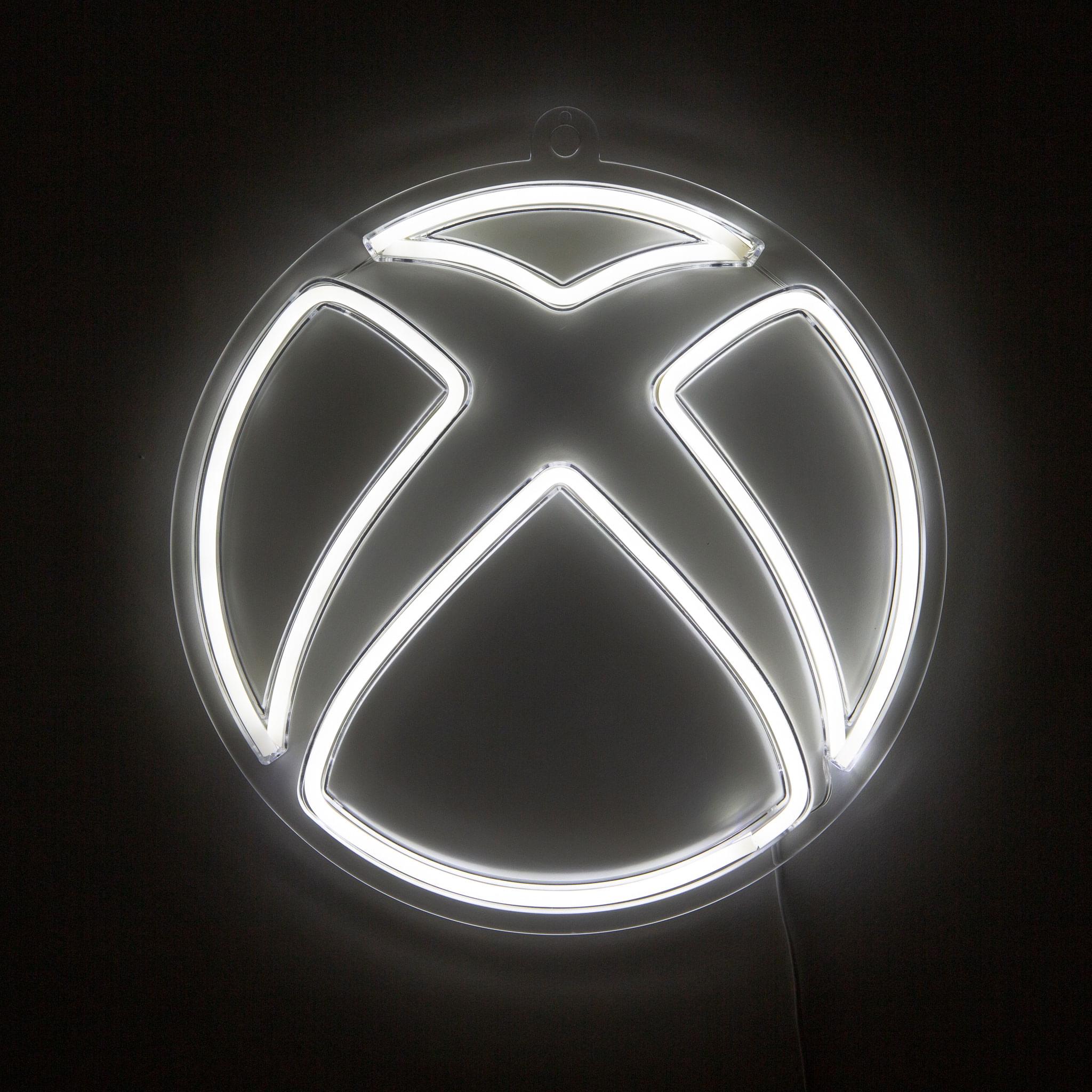 Xbox Logo 10 Inch White Neon Wall Light | Free Shipping