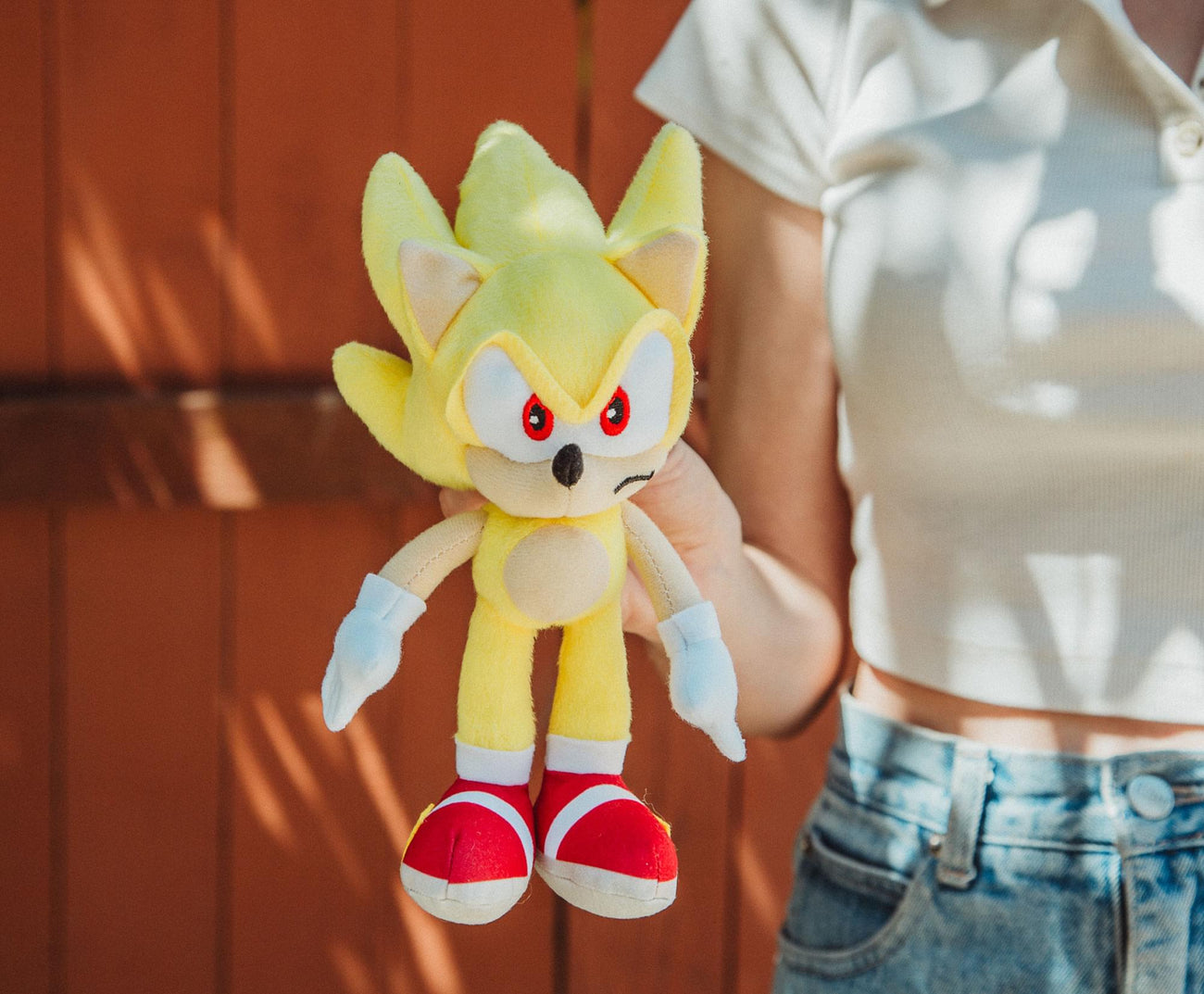 Sonic the Hedgehog 8 Inch Super Sonic Plush | Free Shipping