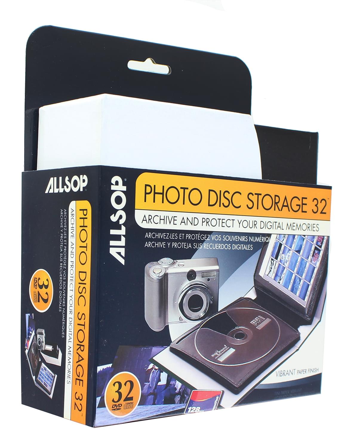 Allsop Photo Disc Storage Album | Holds Up To 32 Discs | Free Shipping