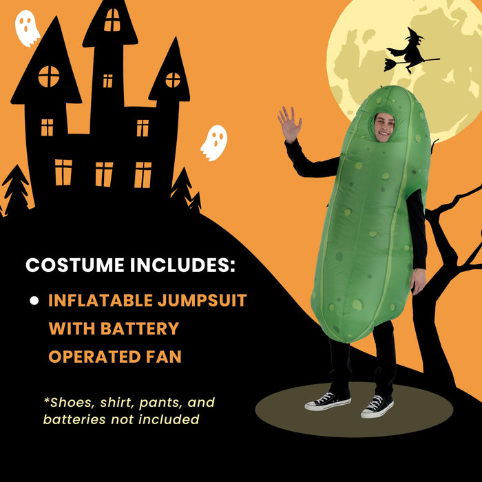 Inflatable Pickle Adult Costume | One Size | Free Shipping