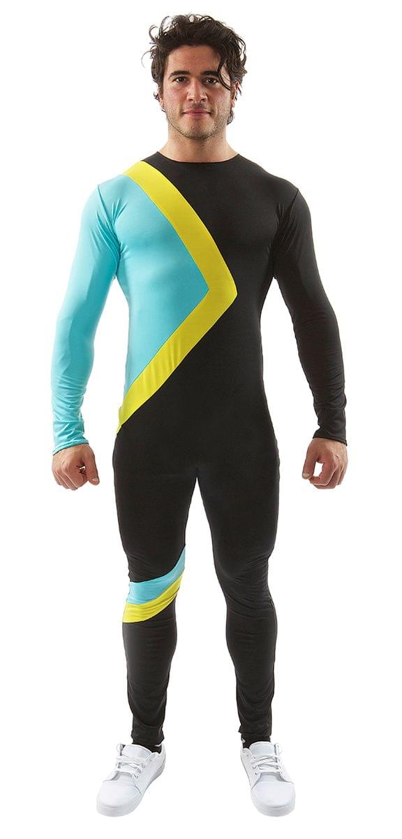 Adult Jamaican Bobsleigh Costume Jumpsuit | Free Shipping