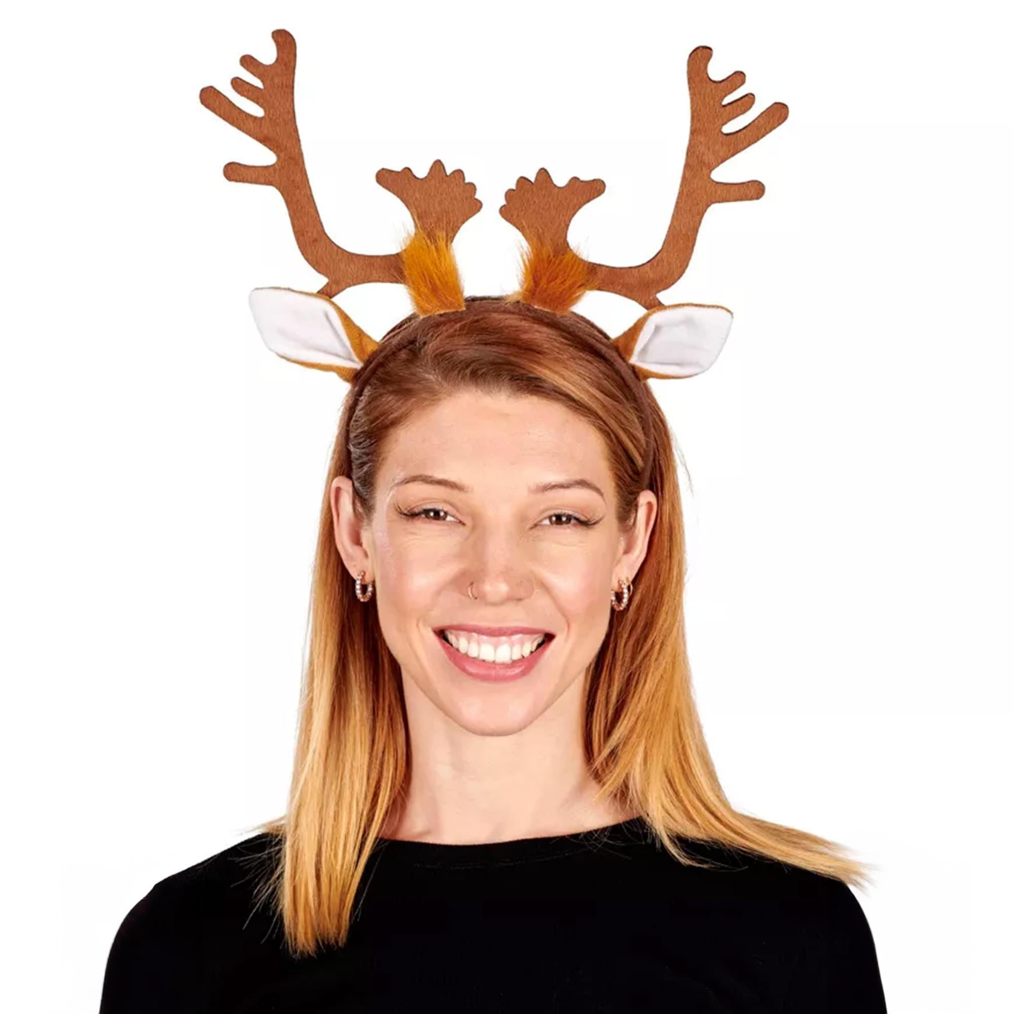 Reindeer Antlers Costume Headband | One Size | Free Shipping