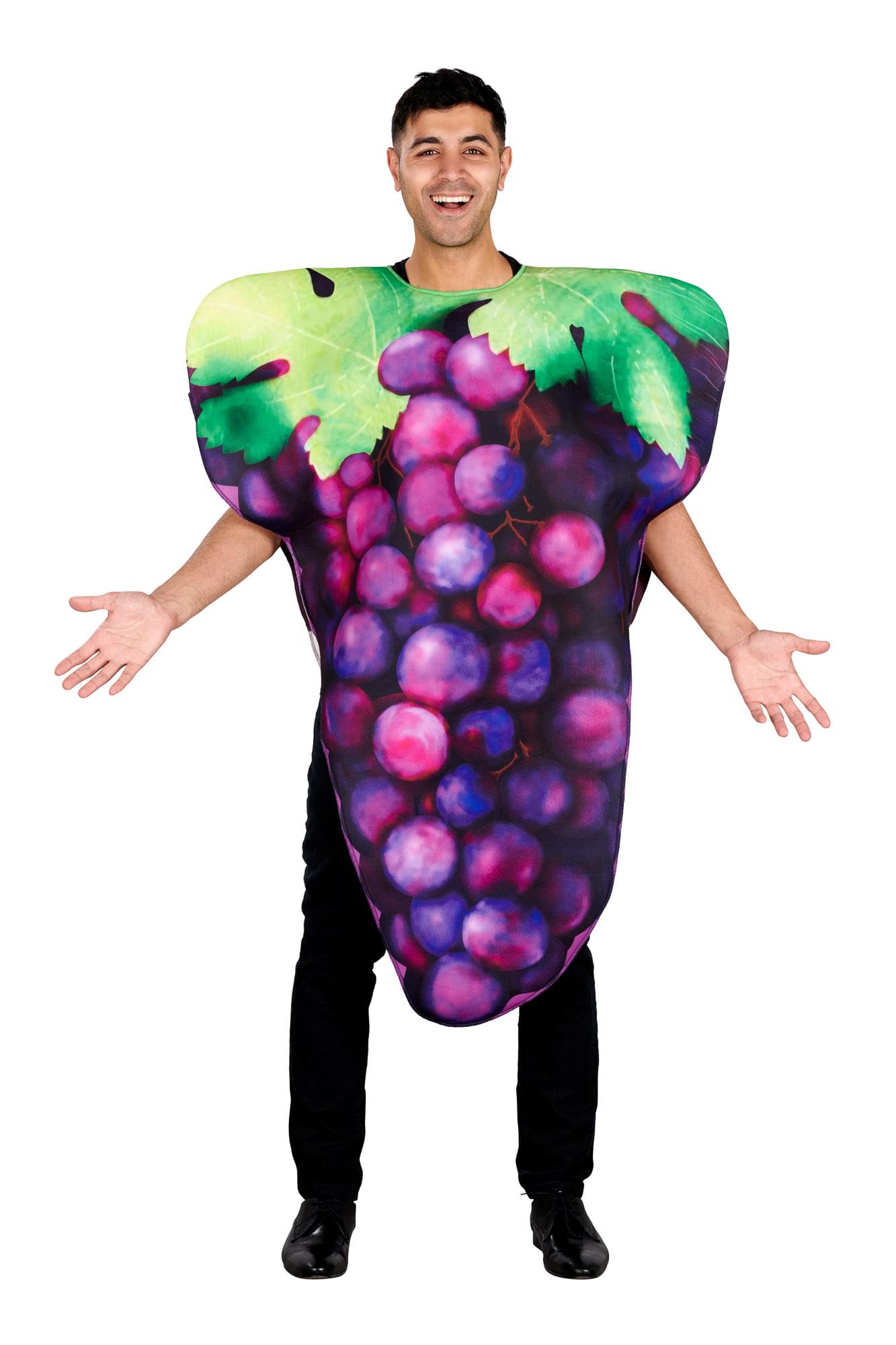 Purple Grapes Adult Costume | One Size | Free Shipping