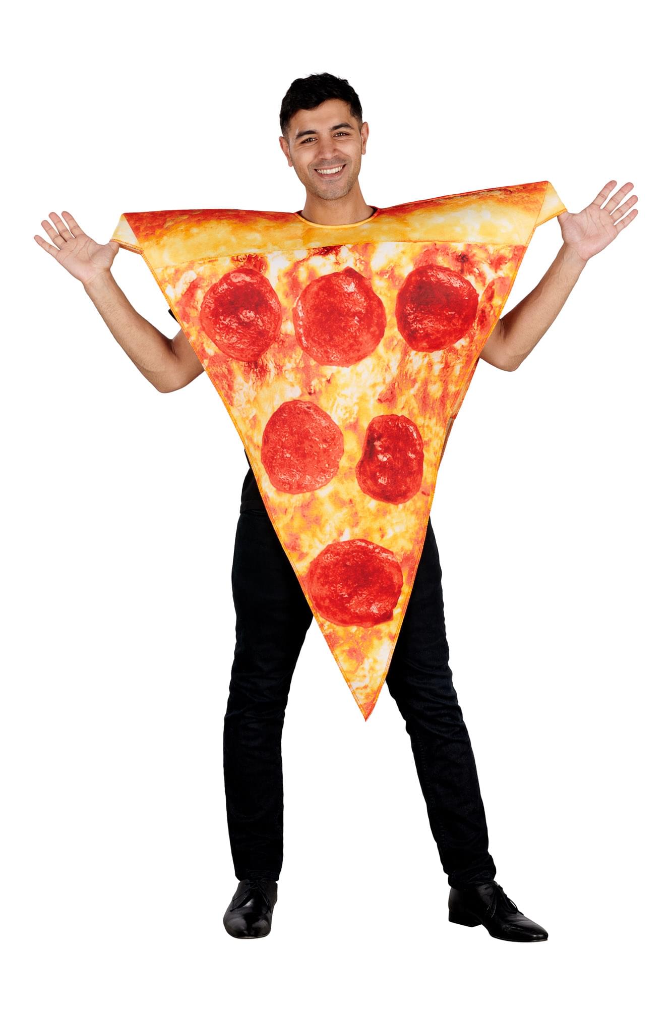 Pepperoni Pizza Adult Costume | One Size | Free Shipping