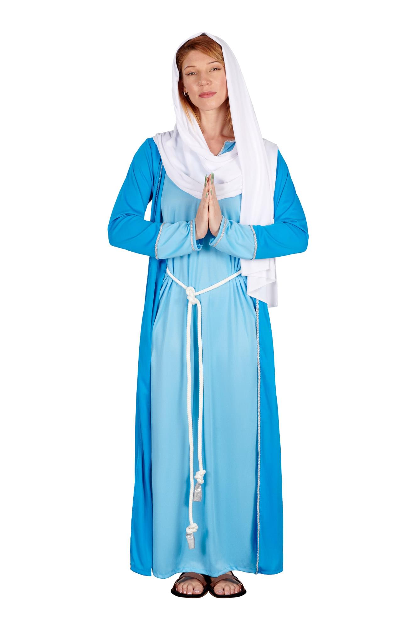 Mary Adult Biblical Costume | One Size | Free Shipping