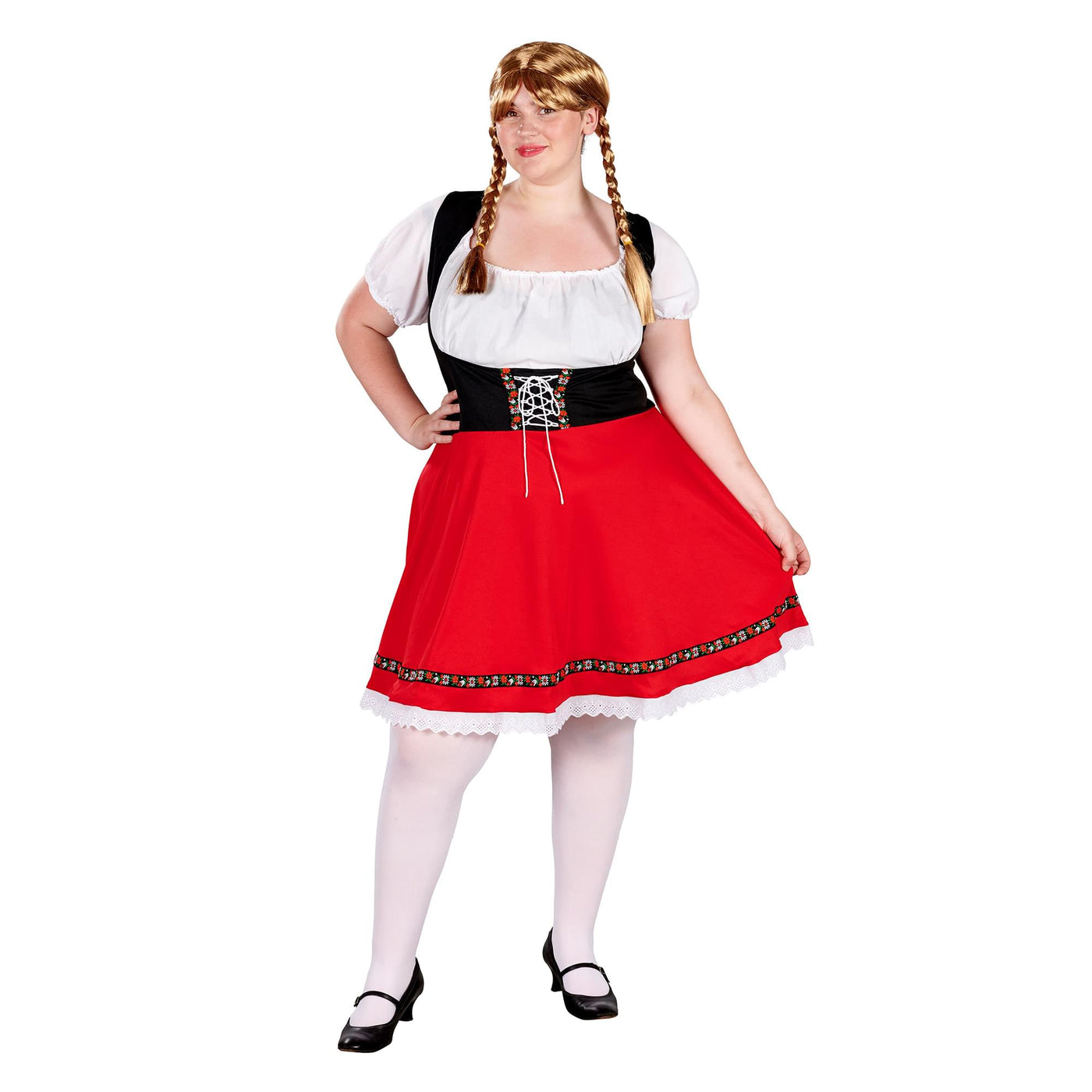 Oktoberfest Fraulein Women's Plus Size Costume | Free Shipping