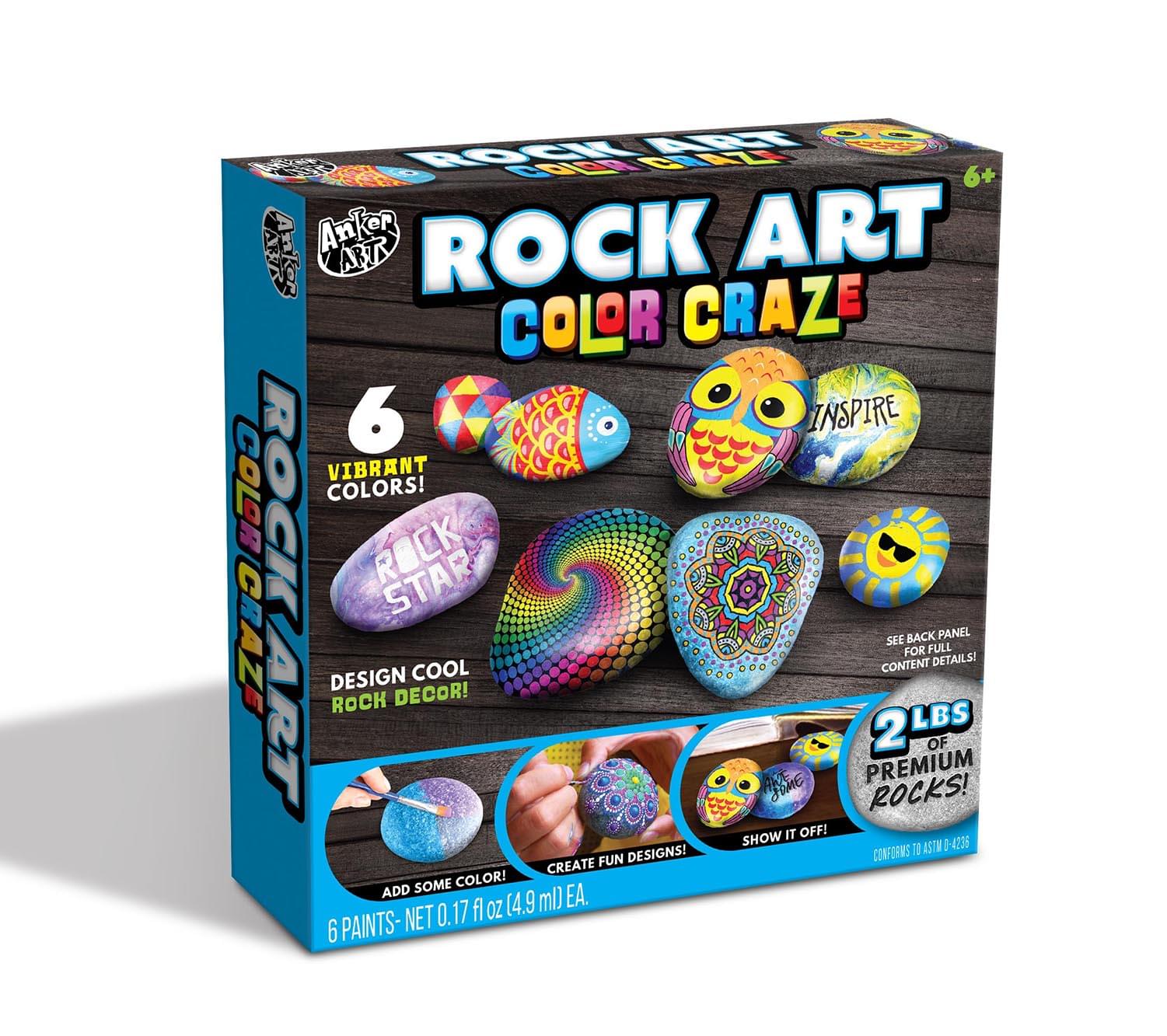 Rock Art Color Craze DIY Craft Kit | Free Shipping