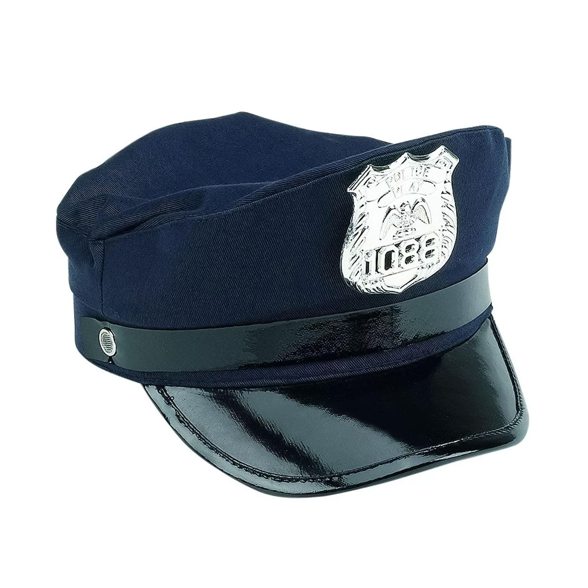 Police Cap Adjustable Child Costume Hat | Youth Size | Free Shipping