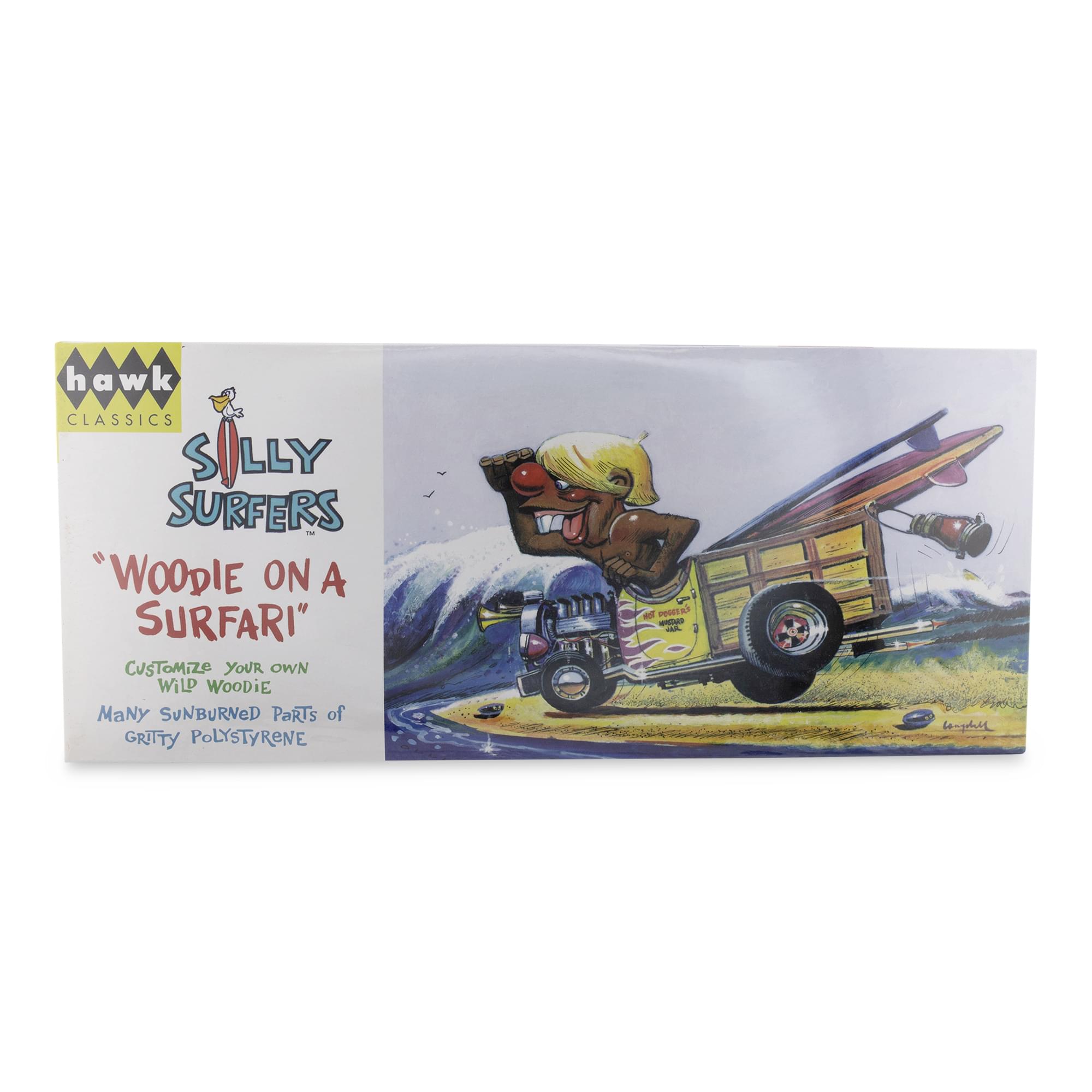 Silly Surfers Plastic Model Kit | Woodie Surfari | Free Shipping