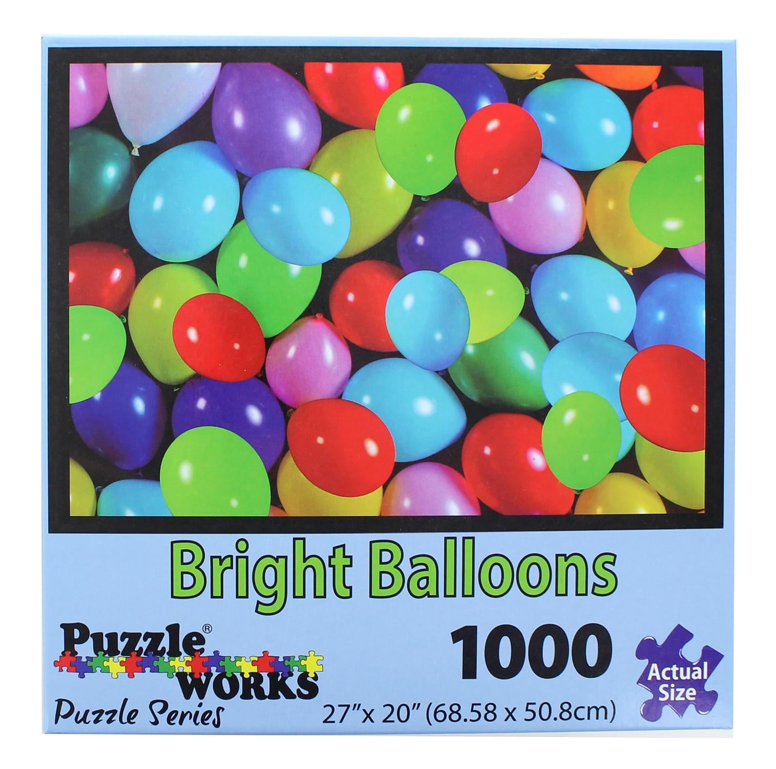 PuzzleWorks 1000 Piece Jigsaw Puzzle | Balloons | Free Shipping