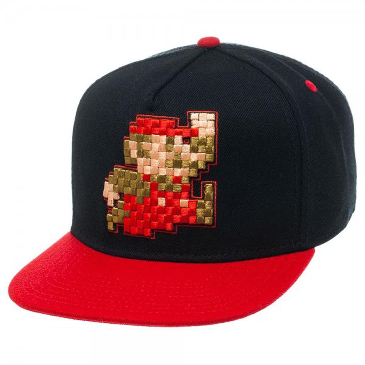 Mario Black Snapback Hat | Free Shipping