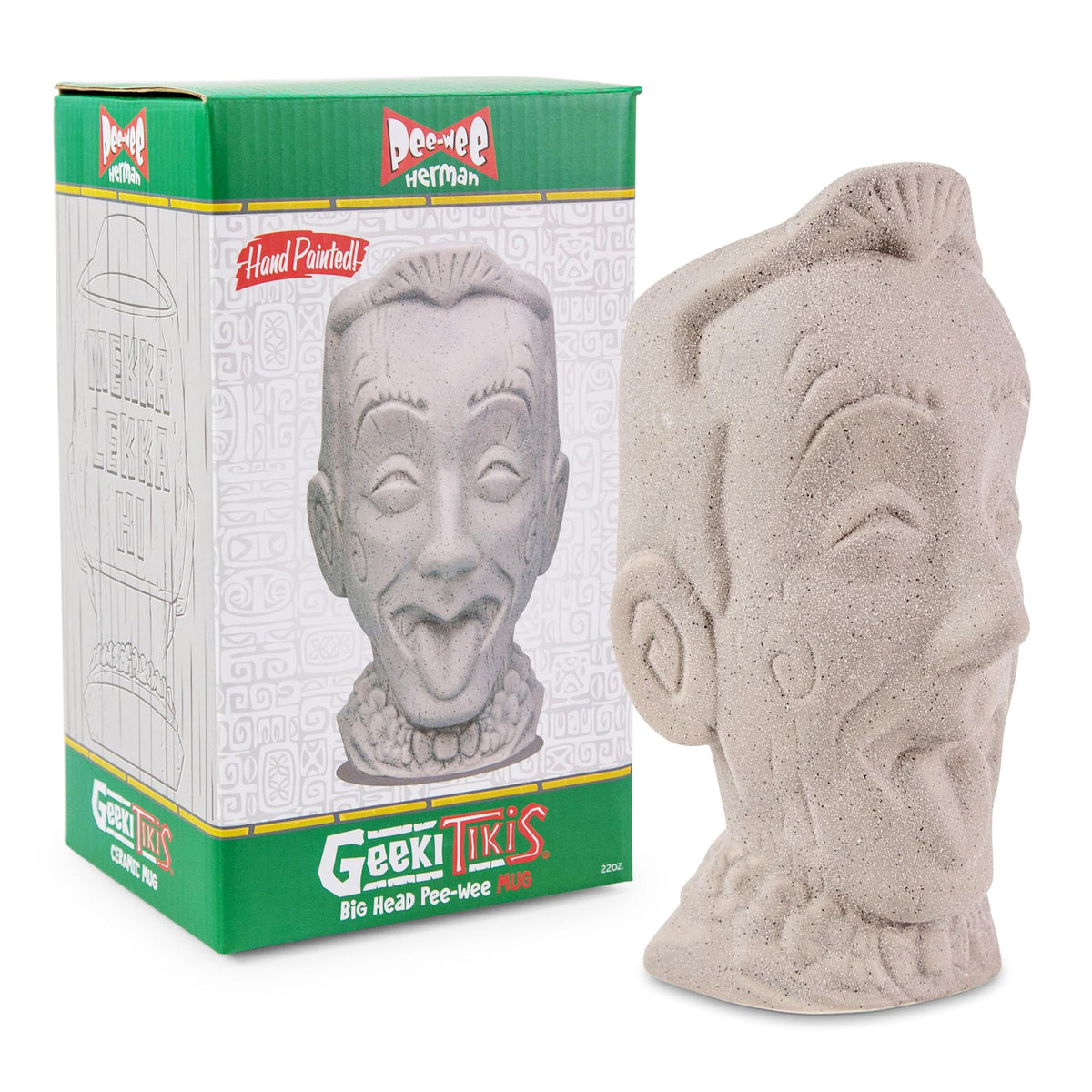 Geeki Tiki Big Head Pee-Wee 22 Ounce Ceramic Mug | Free Shipping