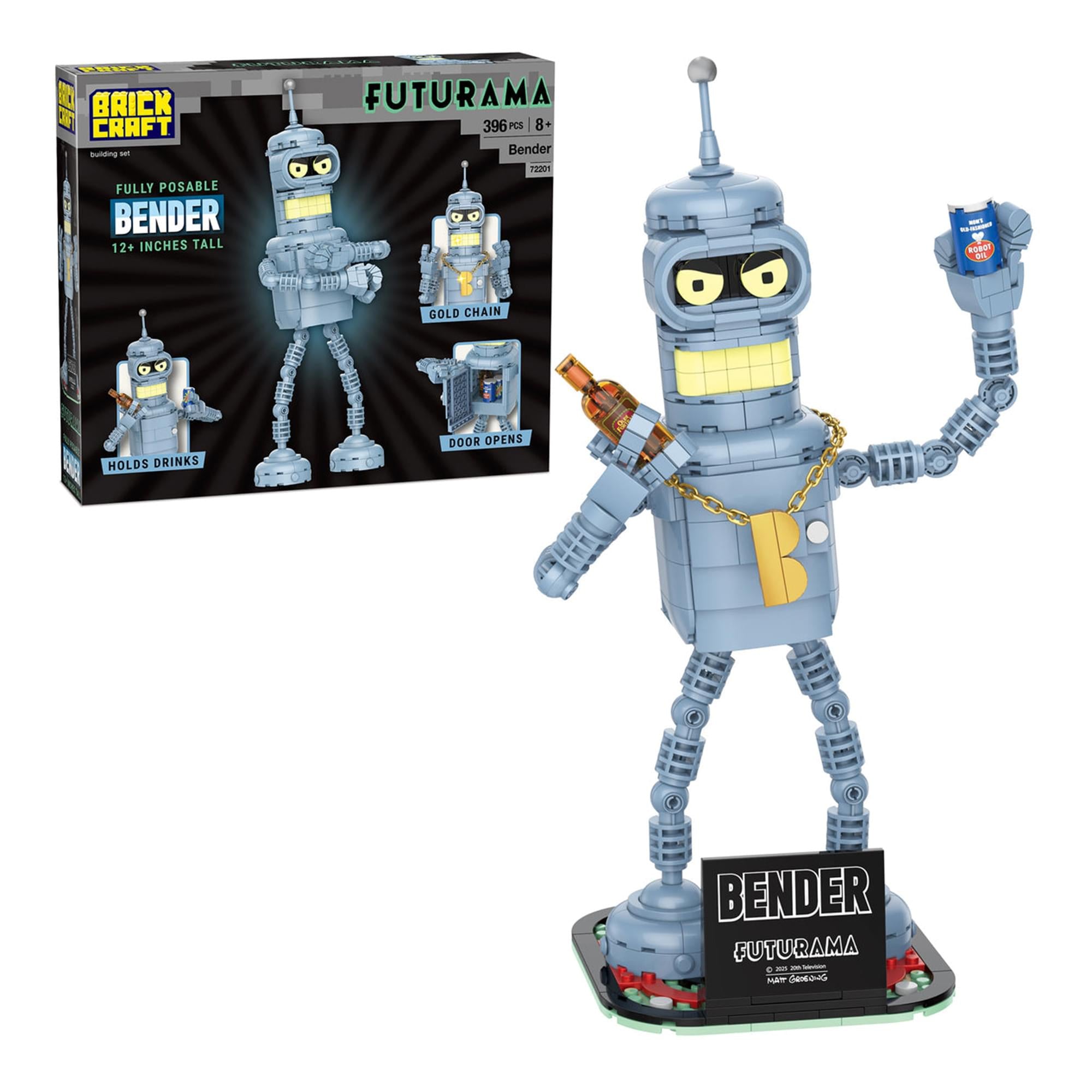 Futurama Bender 396-Piece Building Set | Free Shipping