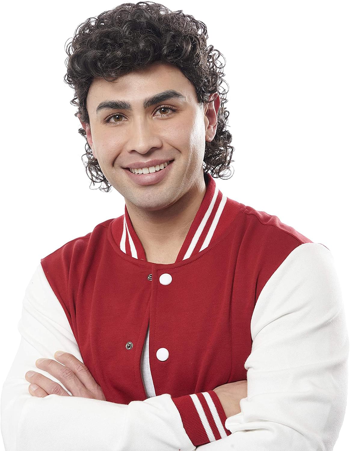 Jock Adult Costume Wig | Dark Brown | Free Shipping