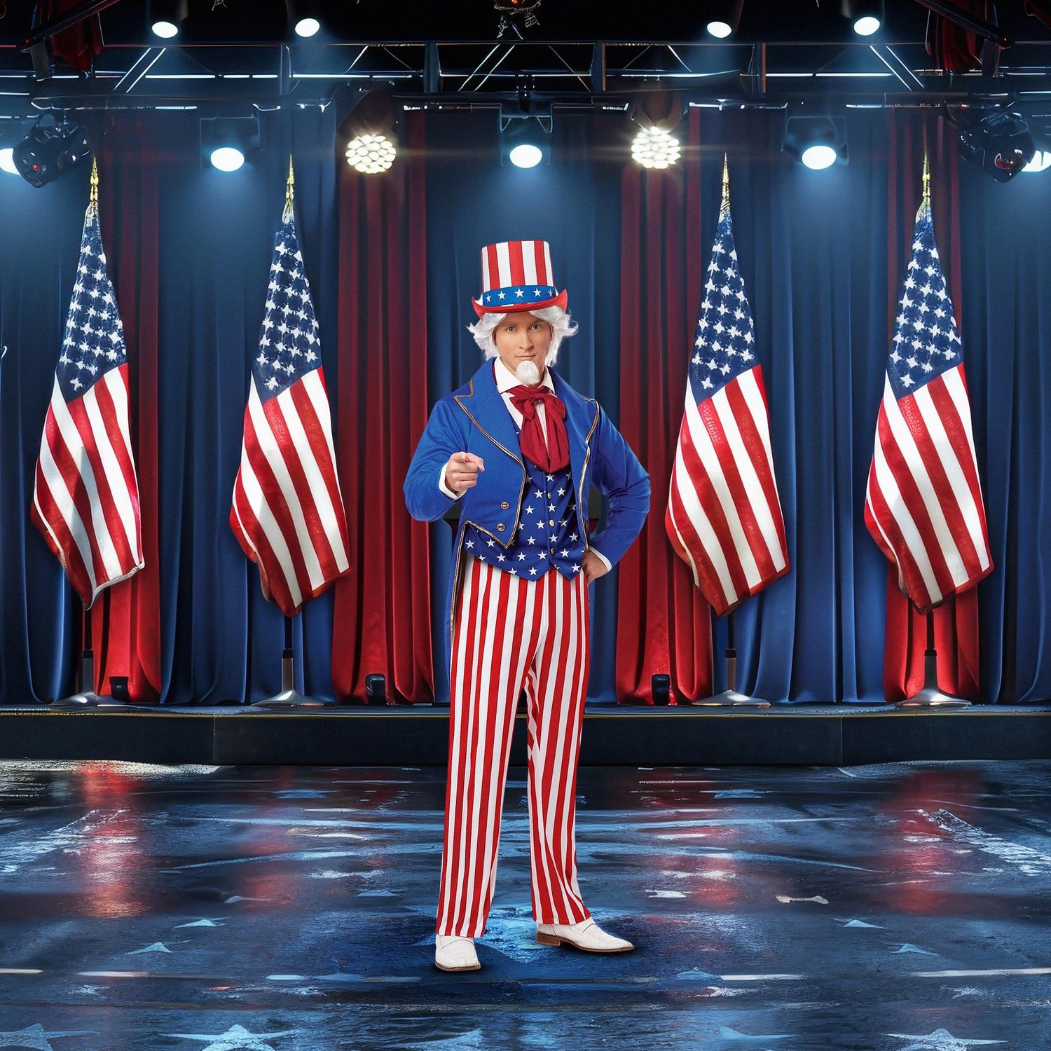 Uncle Sam Adult Costume | Free Shipping