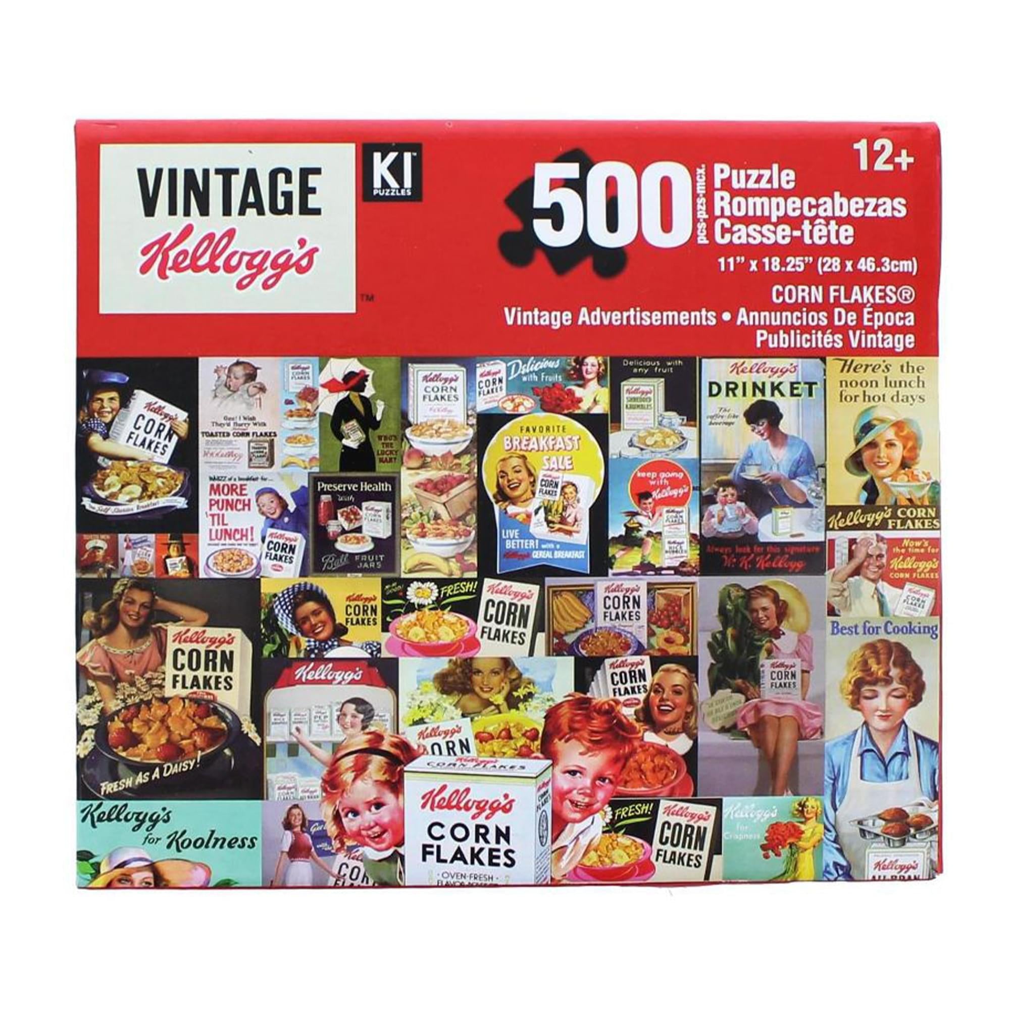 Kellogg's Corn Flakes 500 Piece Jigsaw Puzzle | Free Shipping