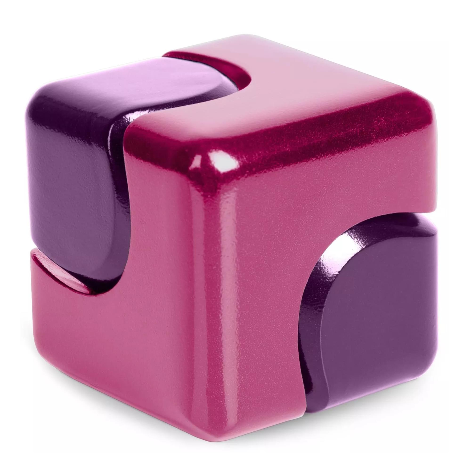 Bopster Fidget Spinner Cube | Pink & Purple | Free Shipping