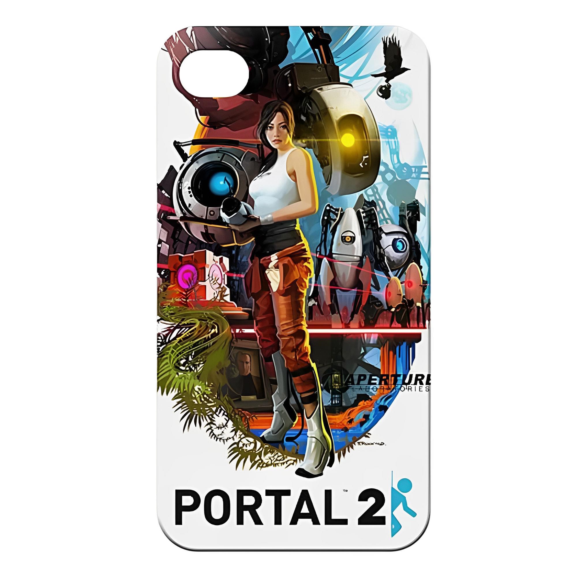 Portal 2 For iPhone 4 Poster Design Case | Free Shipping
