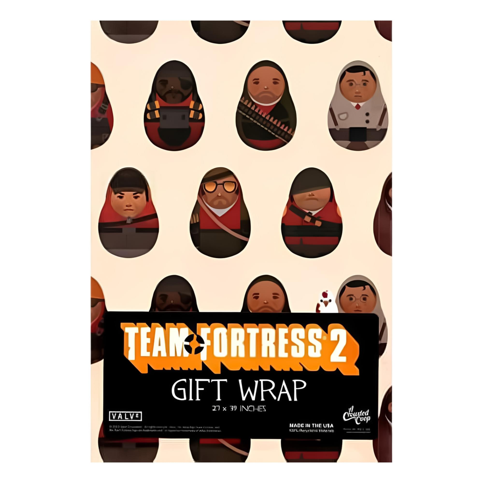Team Fortress 2 Gift Wrap 27" x 39" | Free Shipping