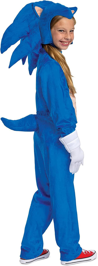 Sonic The Hedgehog Movie Deluxe Child Costume | Free Shipping