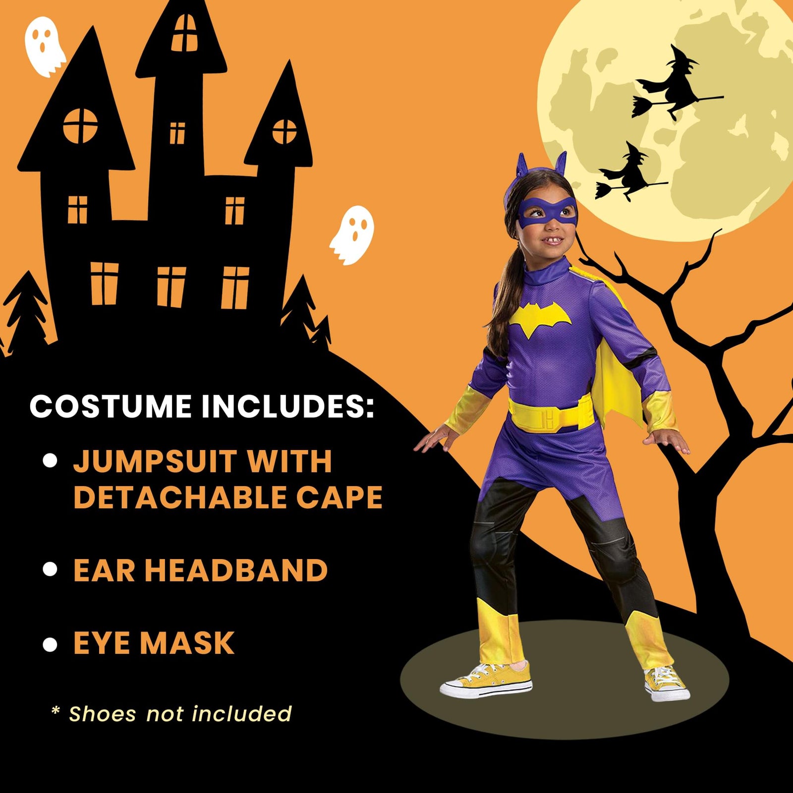 DC Batwheels Batgirl Classic Toddler Costume | Free Shipping