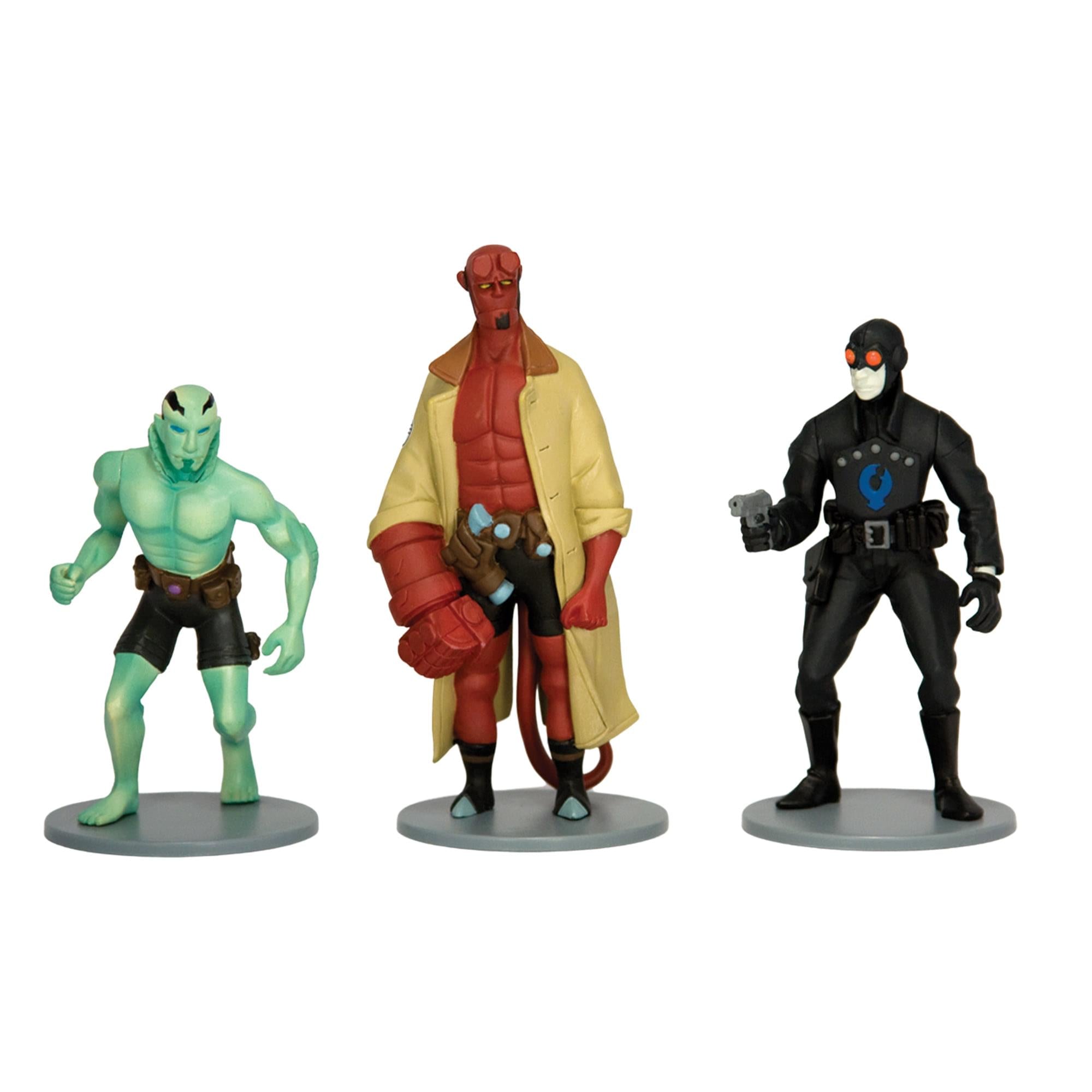 Dark Horse Comics Hellboy 4" PVC Action 3 Figure Set | Free Shipping