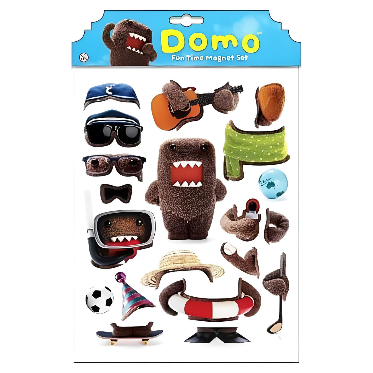 Domo Dress Up Magnet Set | Free Shipping