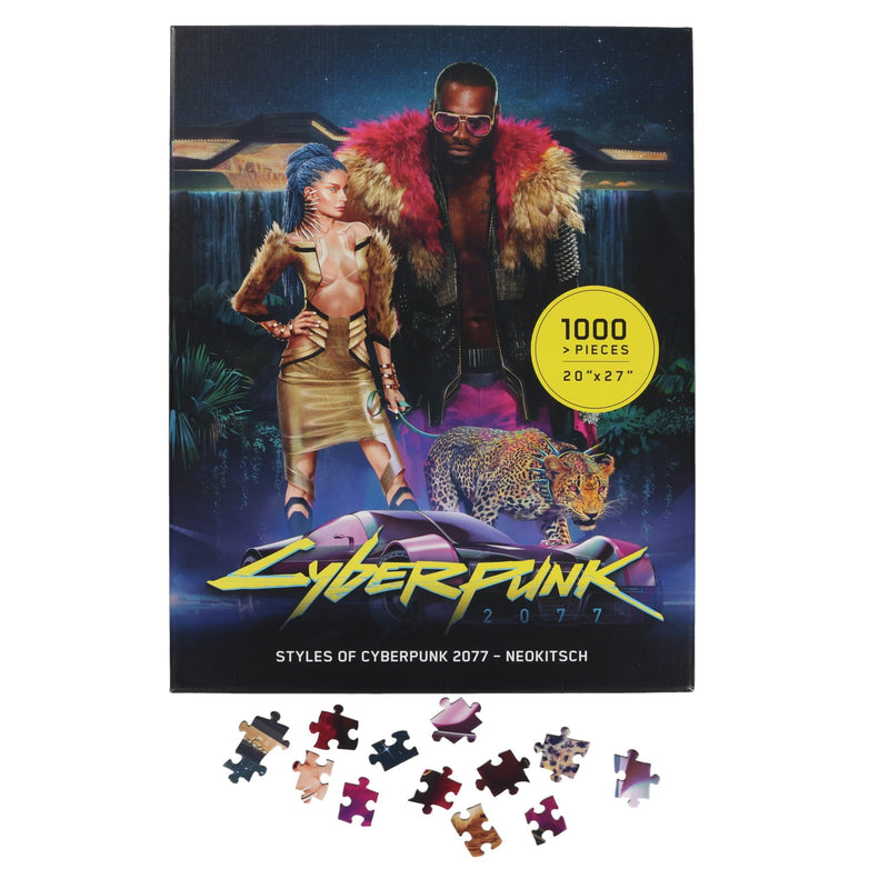 Cyberpunk 2077 Neokitsch 1000 Piece Jigsaw Puzzle | Free Shipping