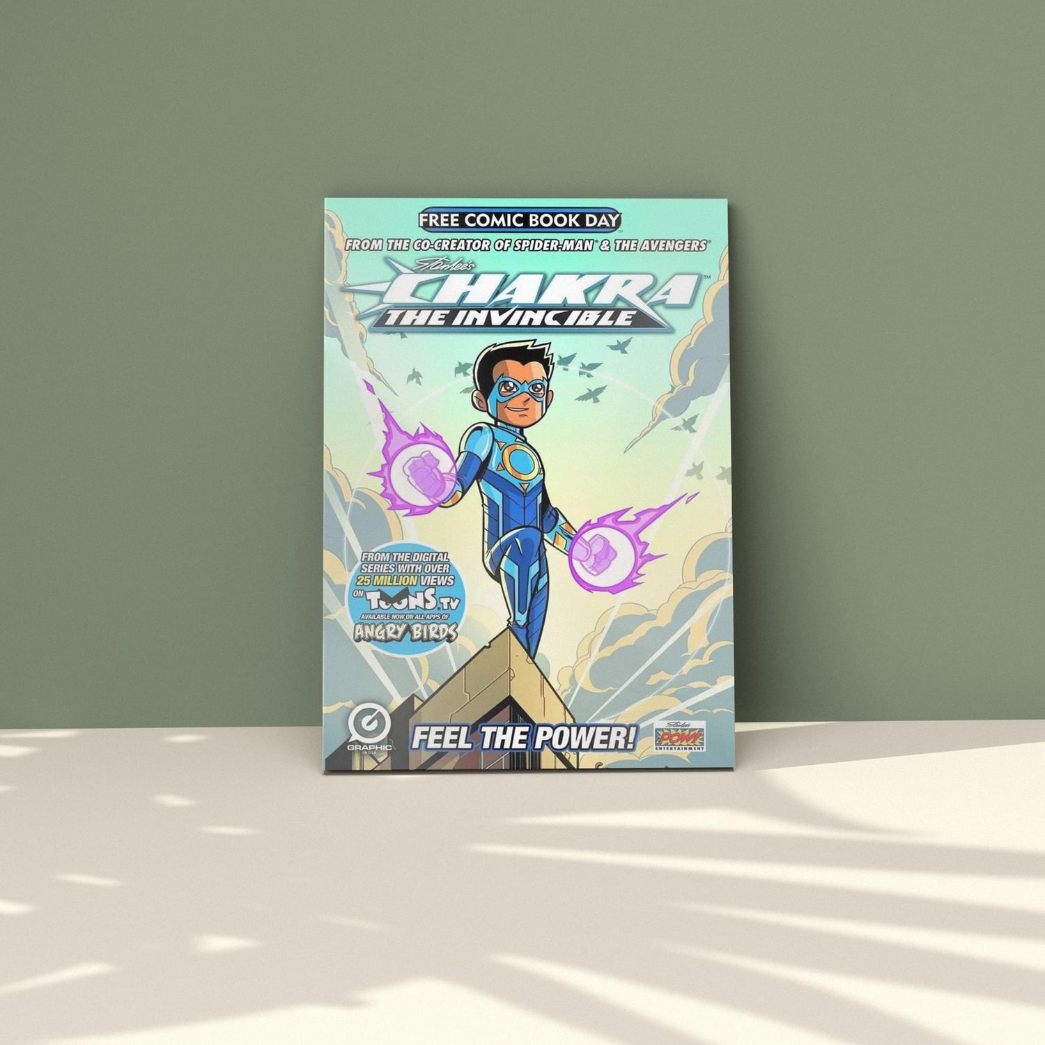 Stan Lee's Chakra: The Invincible Comic Book | Free Shipping