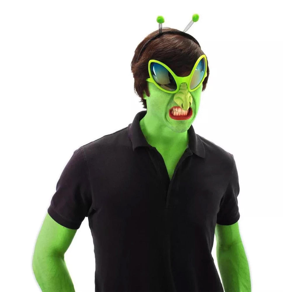 Alien Glasses With Nose Costume Accessory Adult | Free Shipping