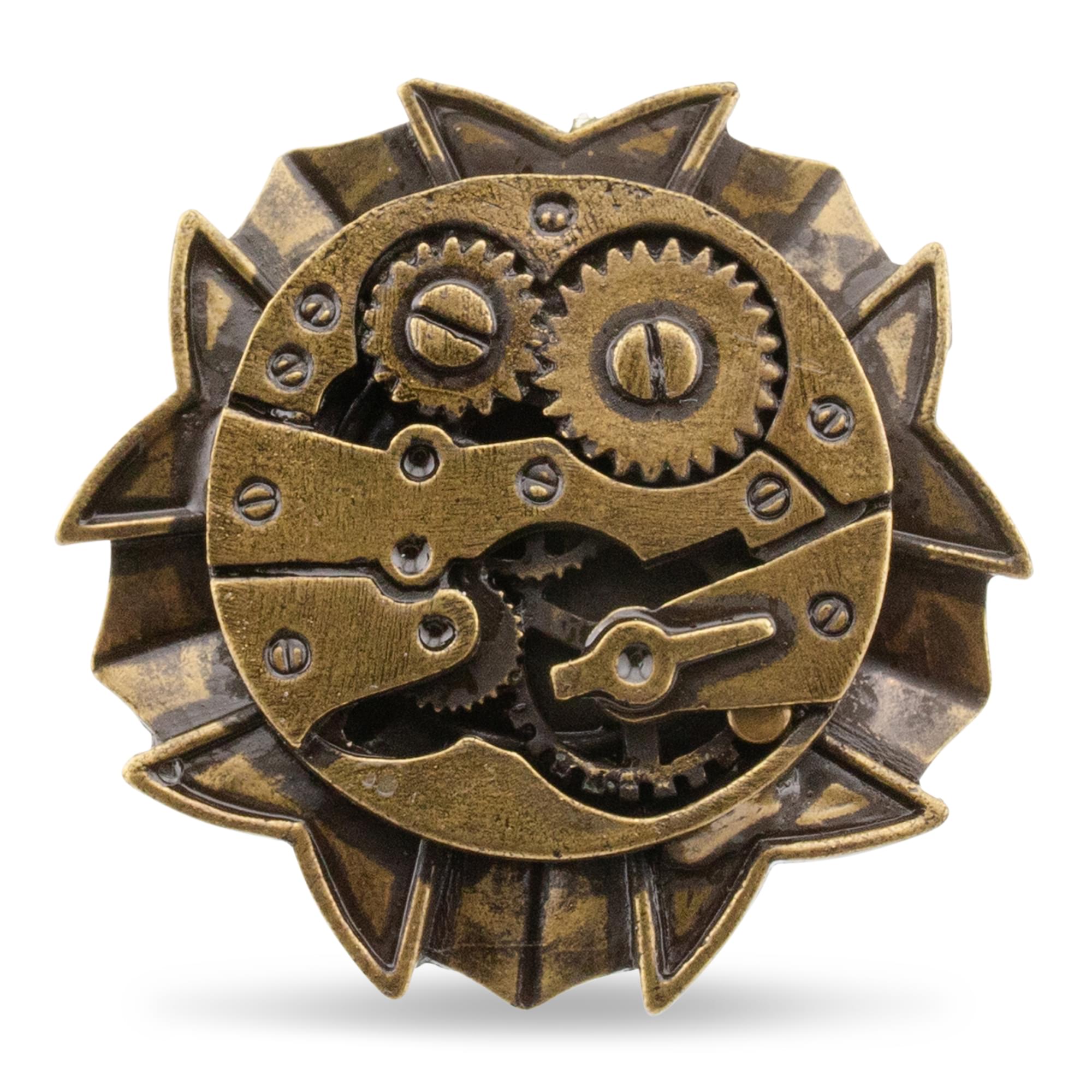 Steampunk Antique Watch Gears Costume Ring Adult | Free Shipping