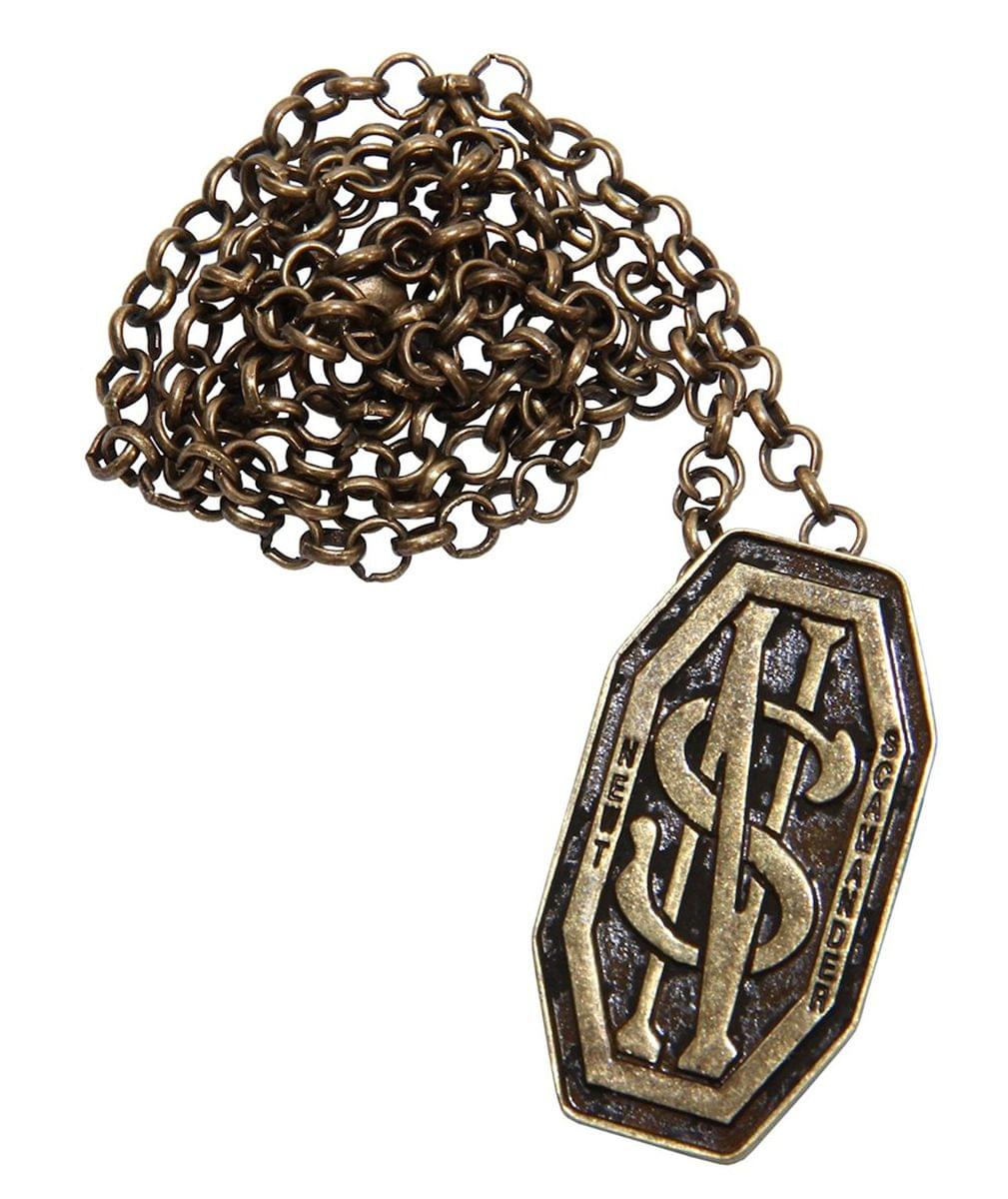 Fantastic Beasts Newt's Monogram Costume Pendant Pin w Chain | Free Sh