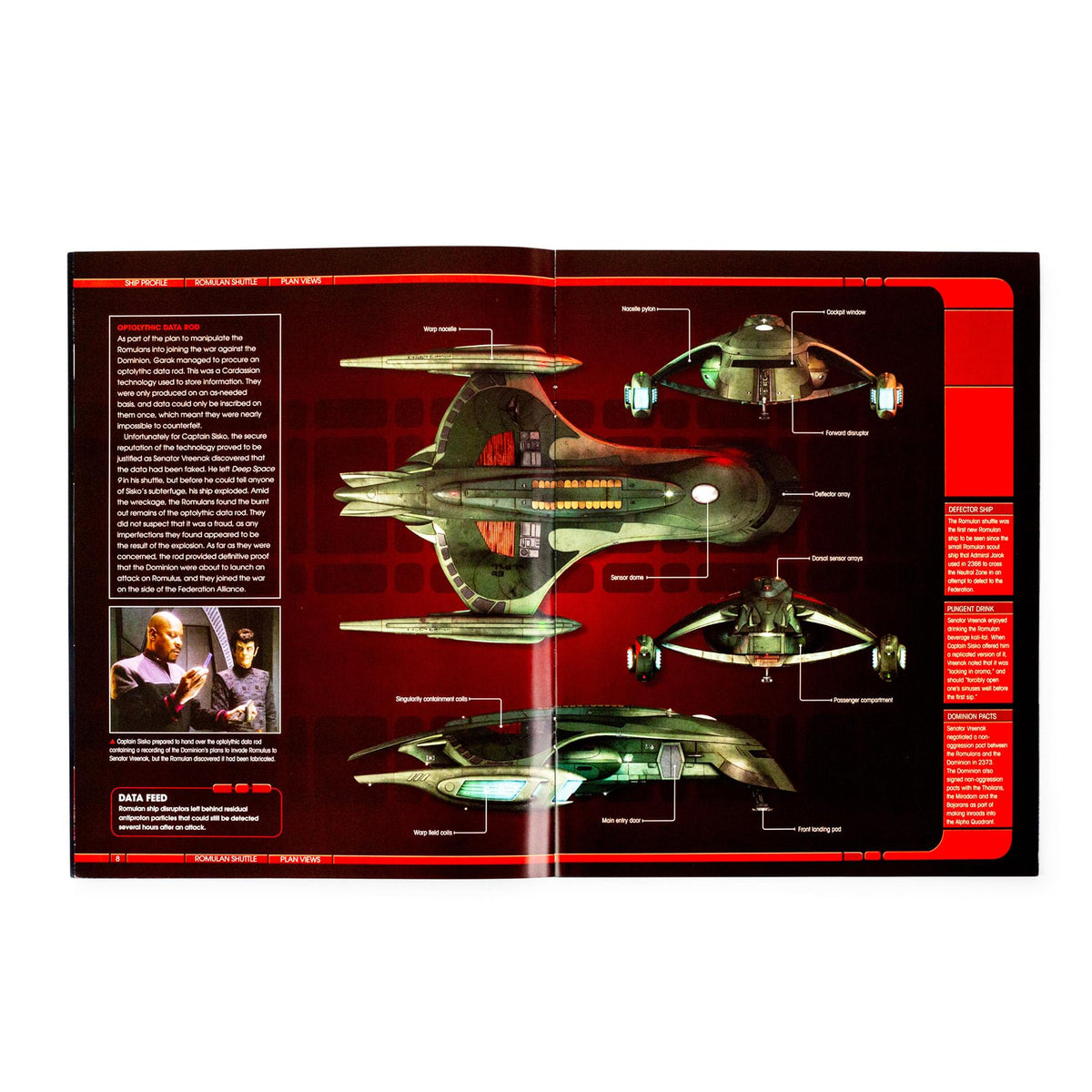 Star Trek Starships Romulan Shuttle Magazine | Free Shipping