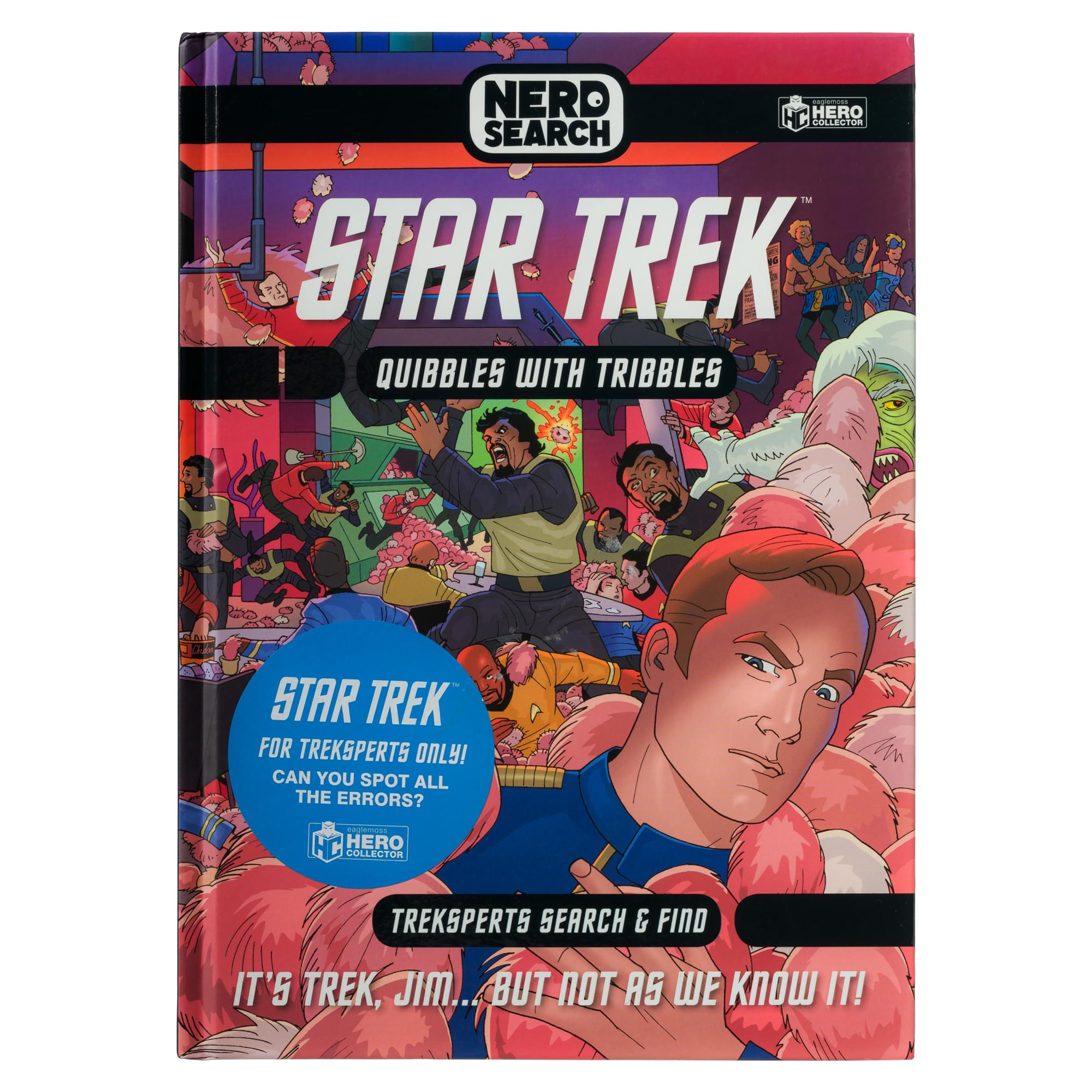 Star Trek TOS Quibbles Tribbles Nerd Search Book | Free Shipping