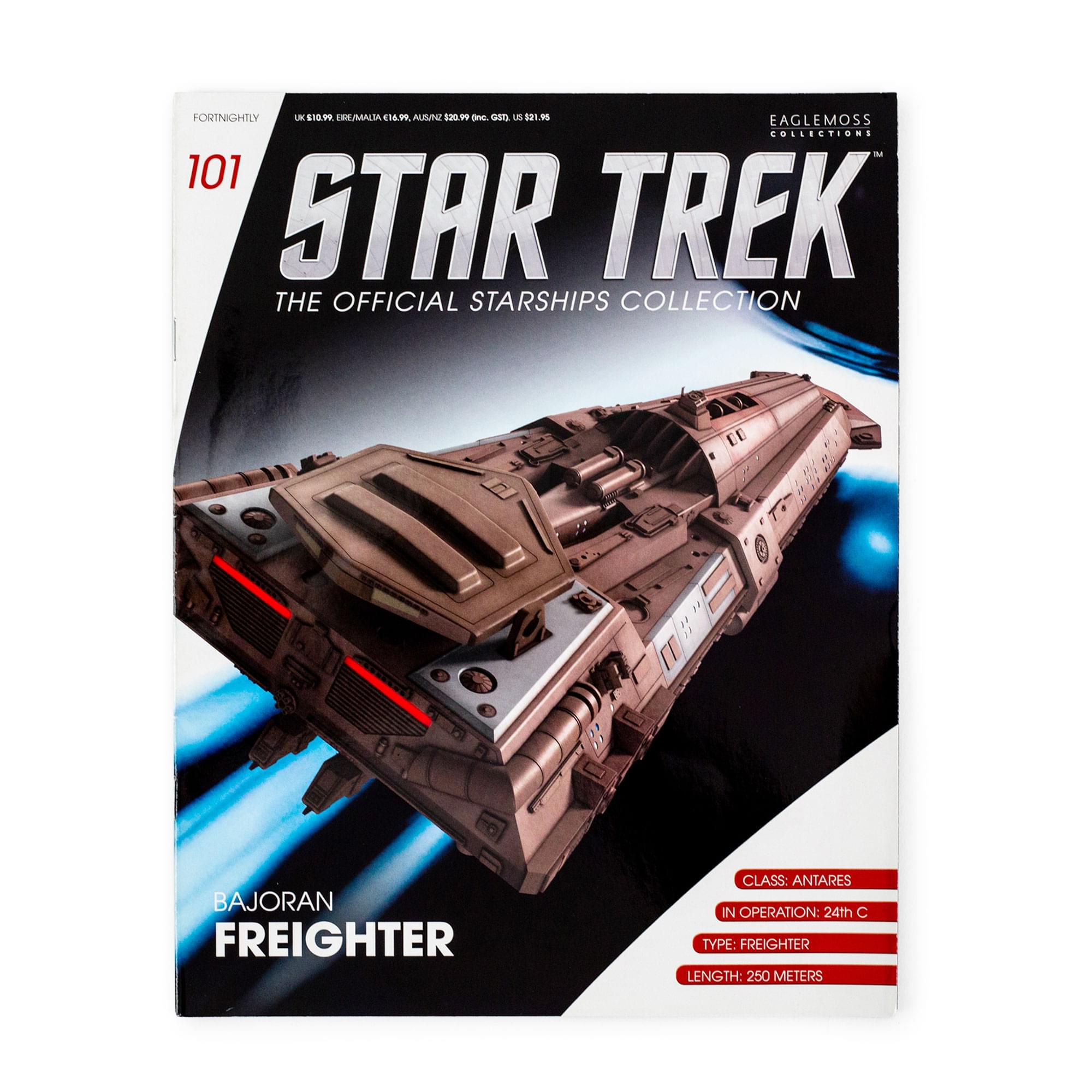 Star Trek Starships Bajoran Freighter Magazine | Free Shipping