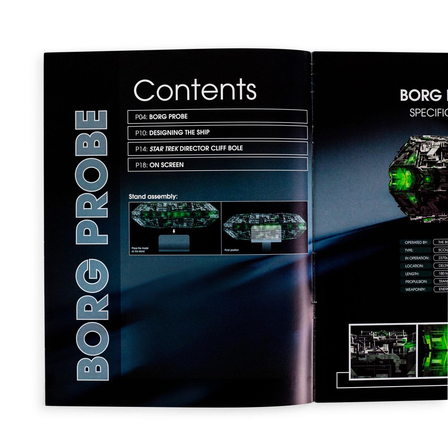 Star Trek Starships Borg Probe Magazine | Free Shipping
