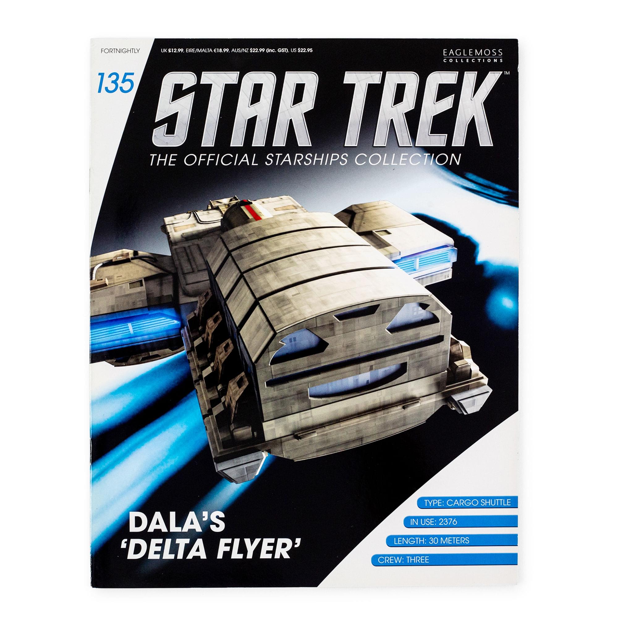 Star Trek Starships Dalas Delta Flyer Magazine | Free Shipping