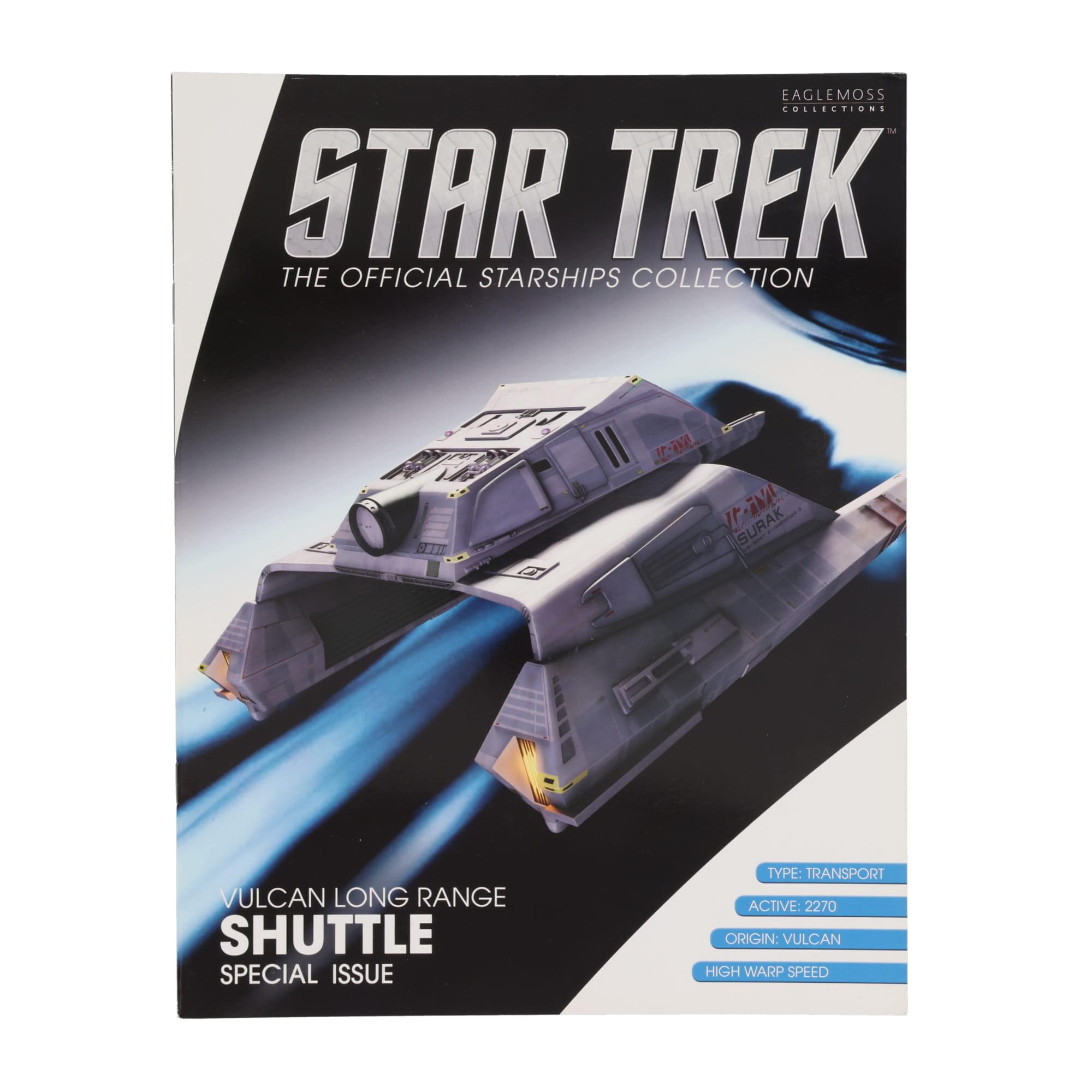 Star Trek Starships Long Range Vulcan Shuttle Magazine | Free Shipping