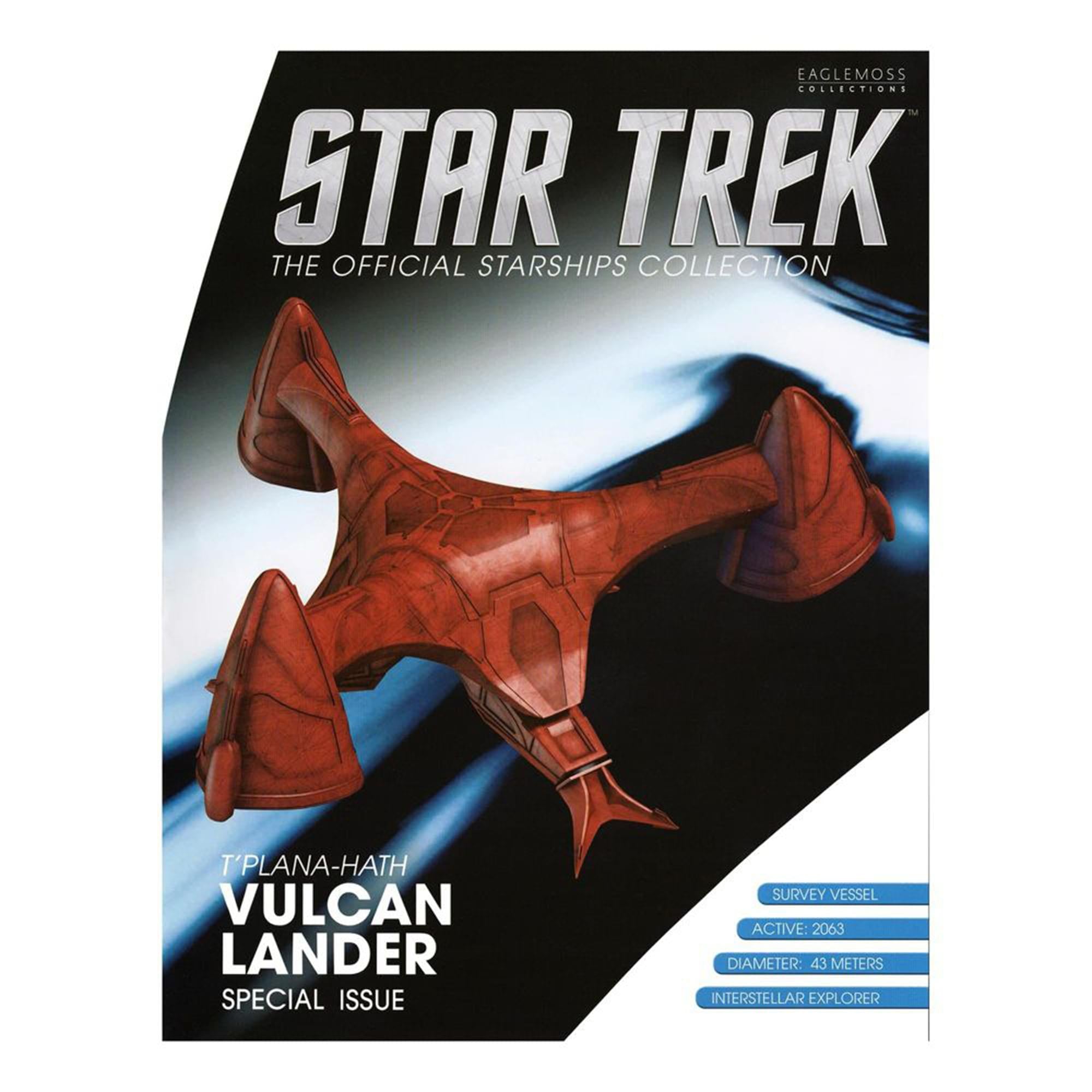 Star Trek Vulcan Lander Ship Magazine | Free Shipping