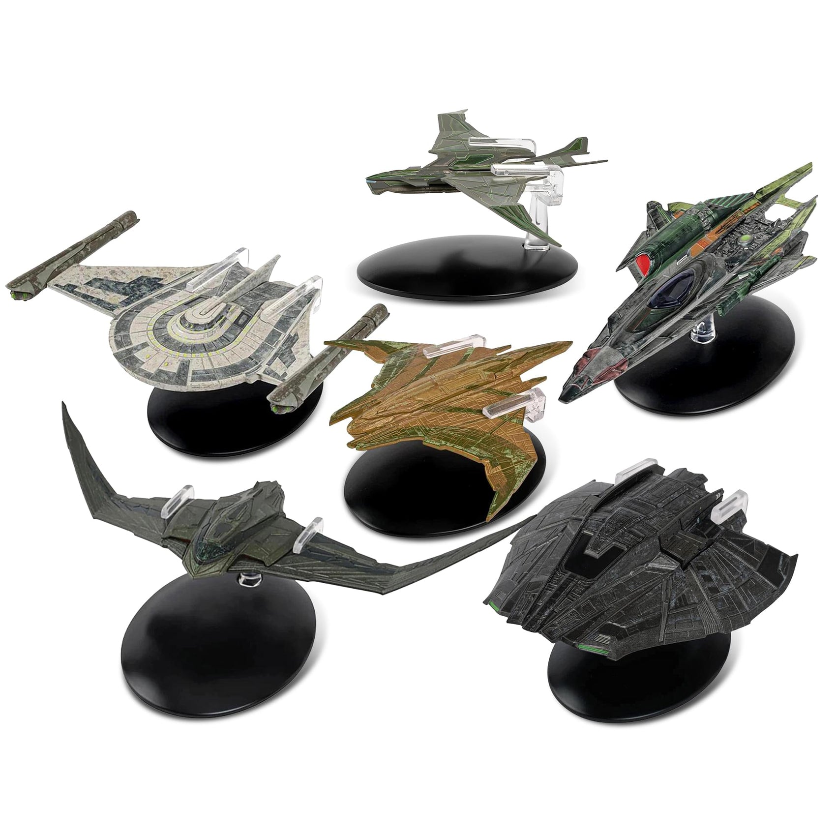 Star Trek Picard Ship Replicas | Romulan Set of 6 | Free Shipping